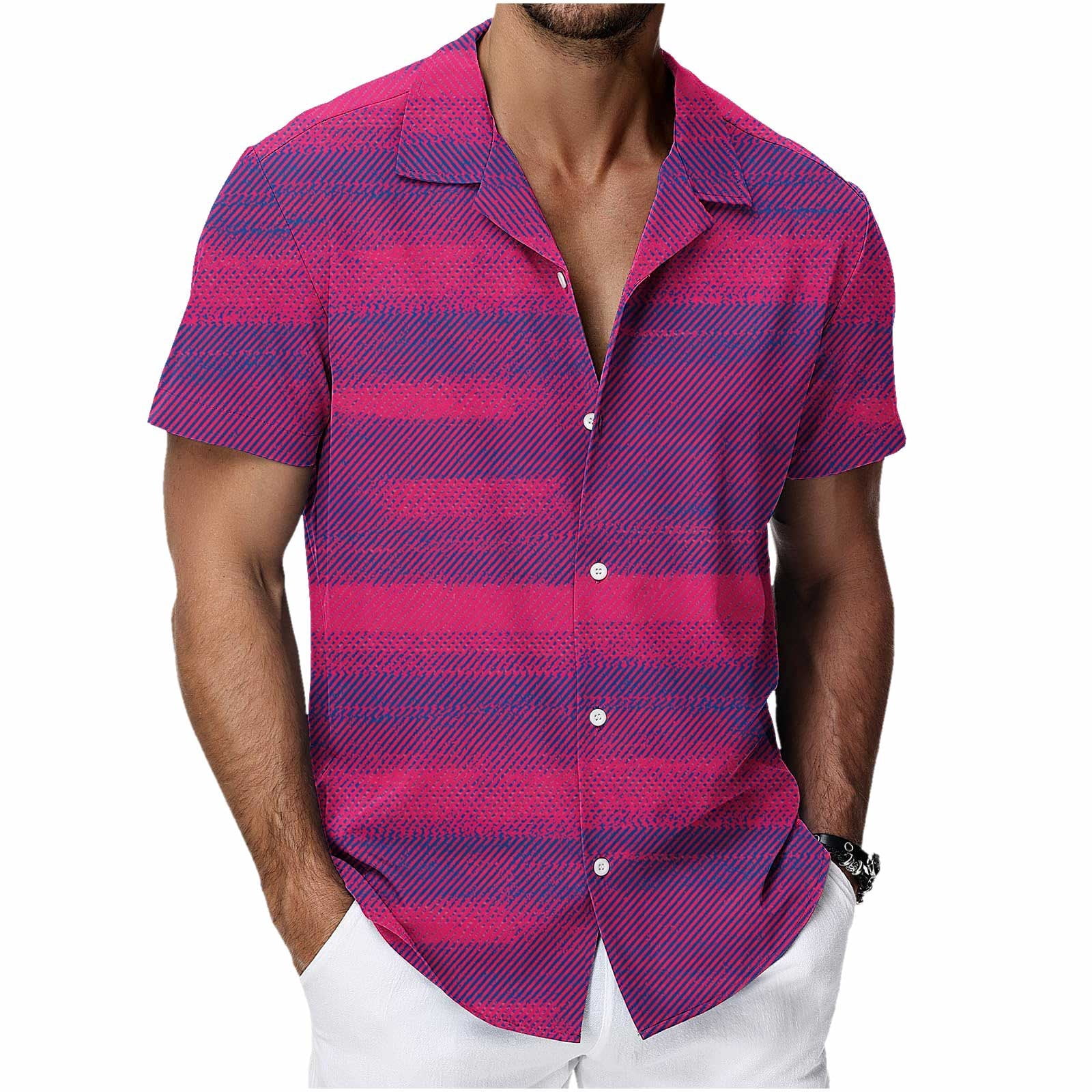 Betivan Men's Summer Solid Color Ice Silk Short Sleeve Tee Seamless ...