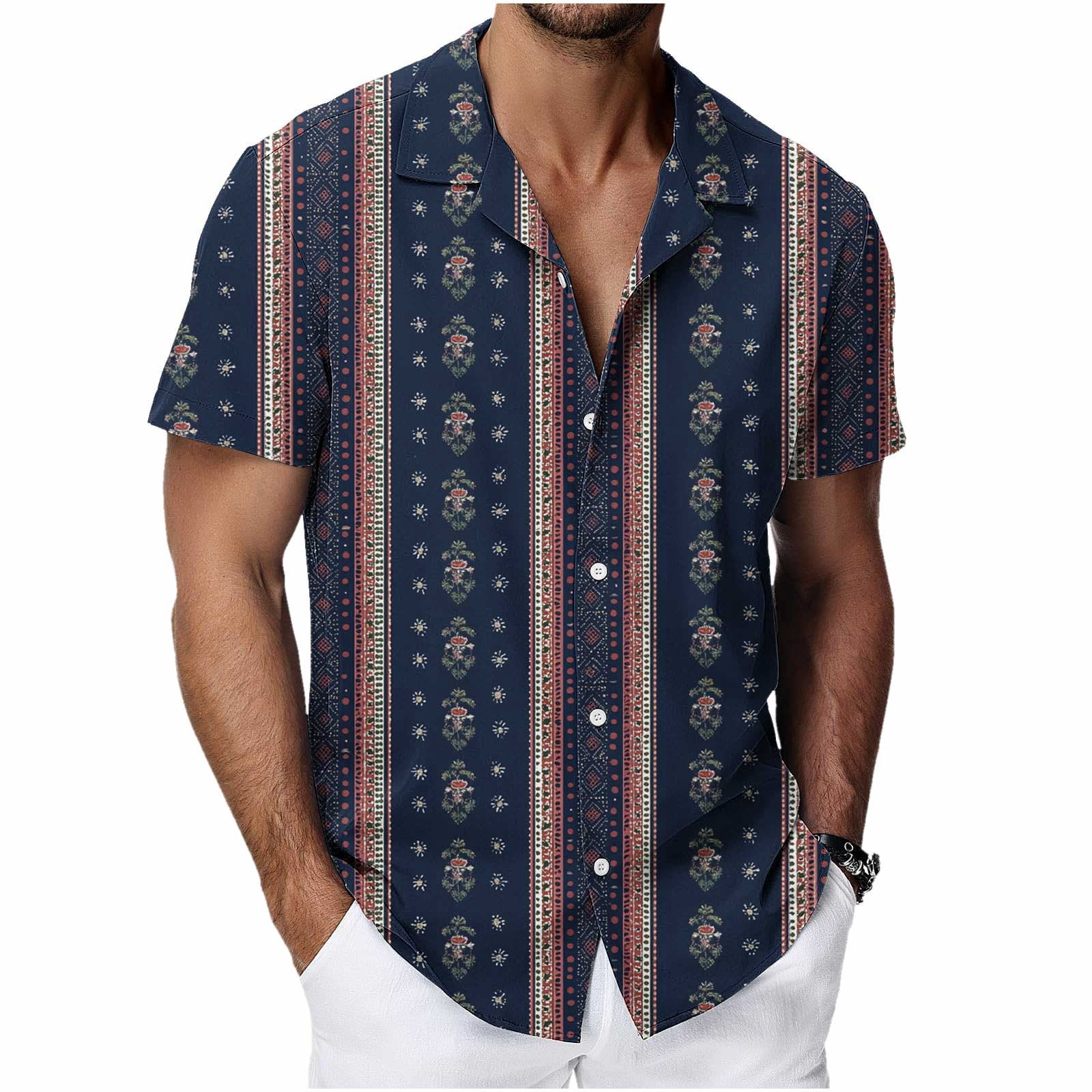 Betivan Men's Summer Solid Color Ice Silk Short Sleeve Tee Seamless ...