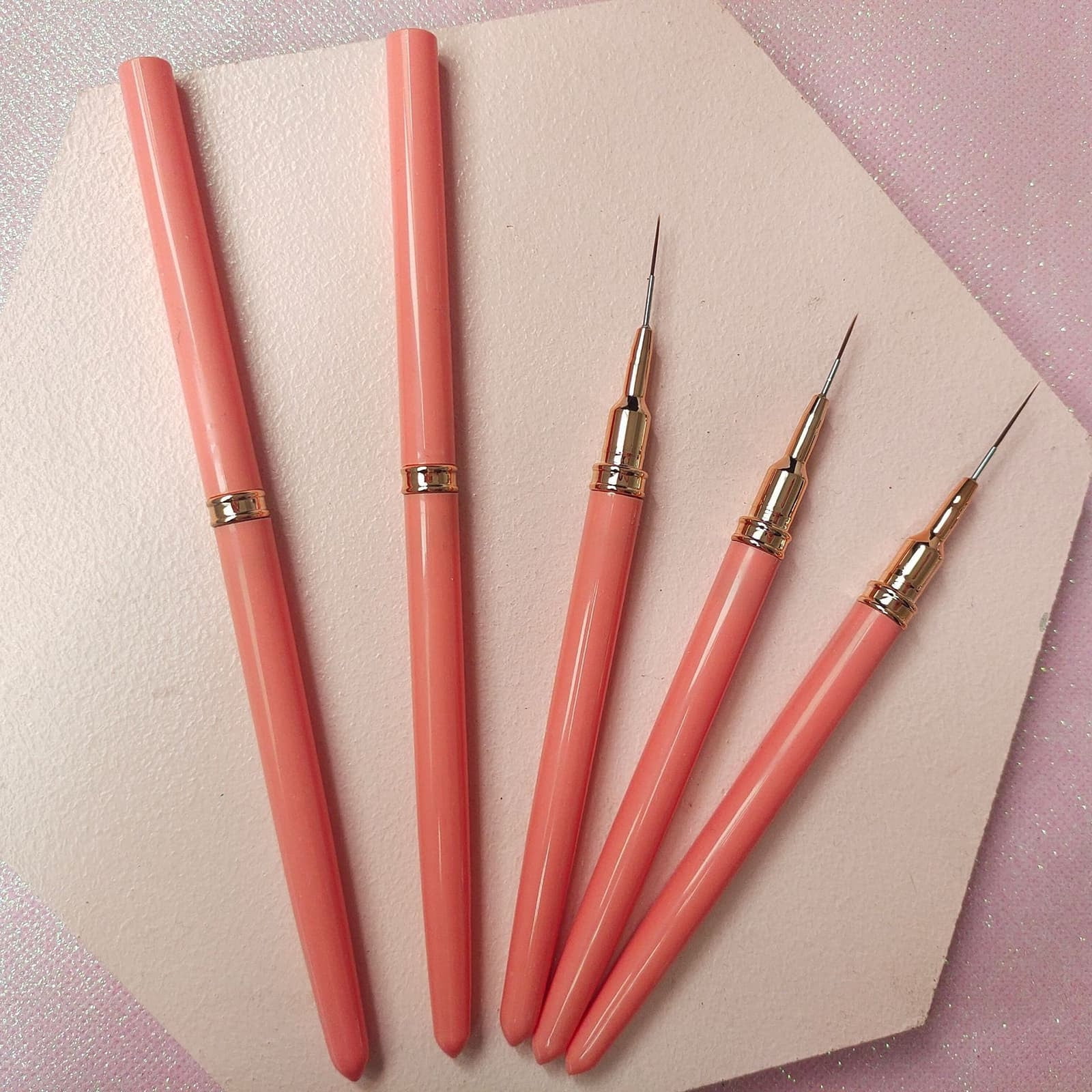 Betivan Nail Drawing Line Pen, Painting Art Design Pen Set Diamond ...