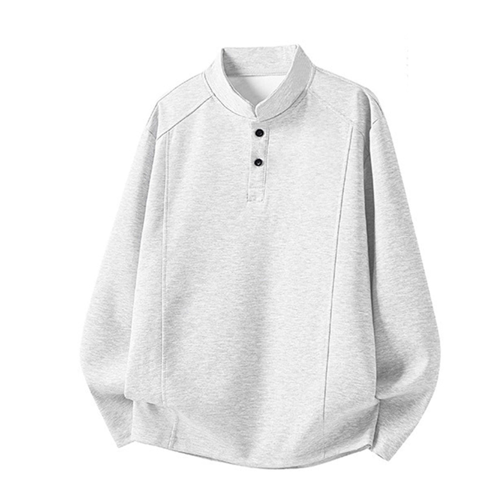 Betivan Outdoorsman Sherpa Lined Waffle Henley for Men Thermal Long ...