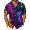 Betivan Shirt for Men Women Valentine's Day Heart Graphic Button-Up ...