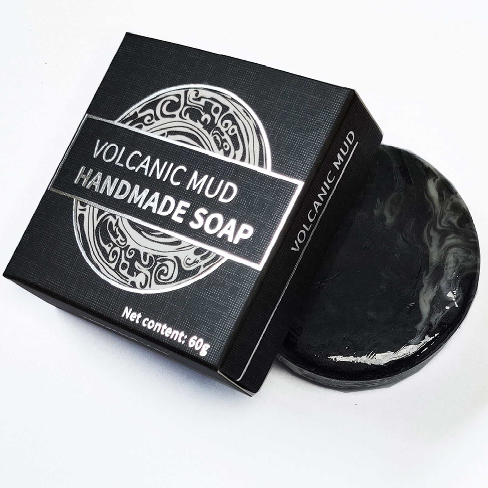 Betivan Volcanic Mud Coffee-flavored Soap for Bathing, Natural Clay Bar ...