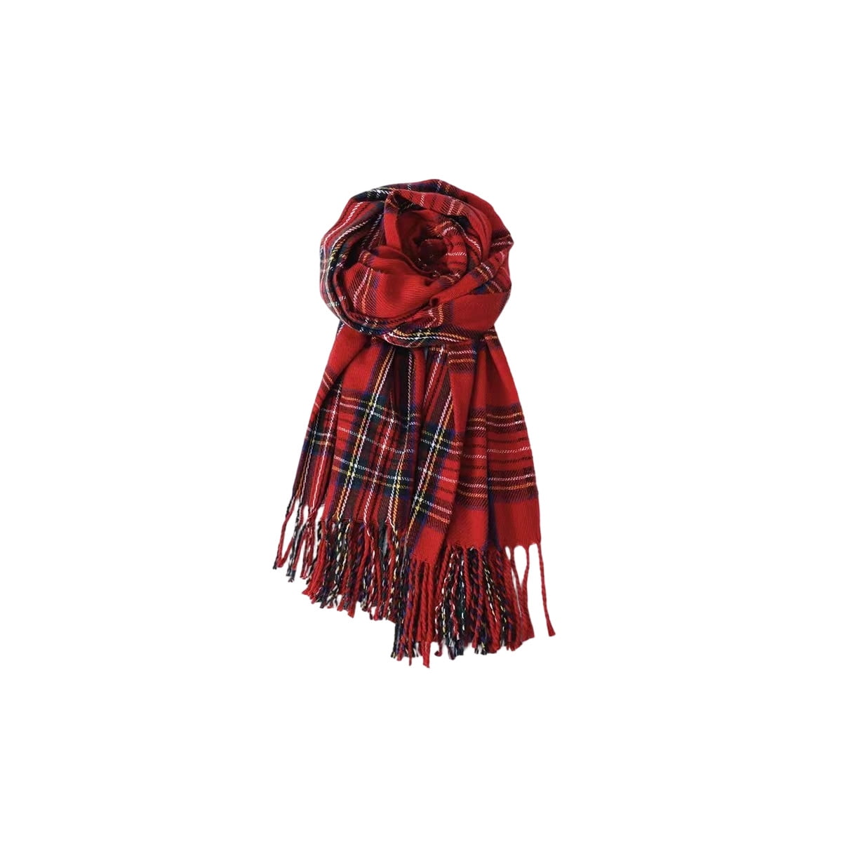 Betivan Women's Colorful Winter Scarf Fashion Thickened Warm Wrap ...