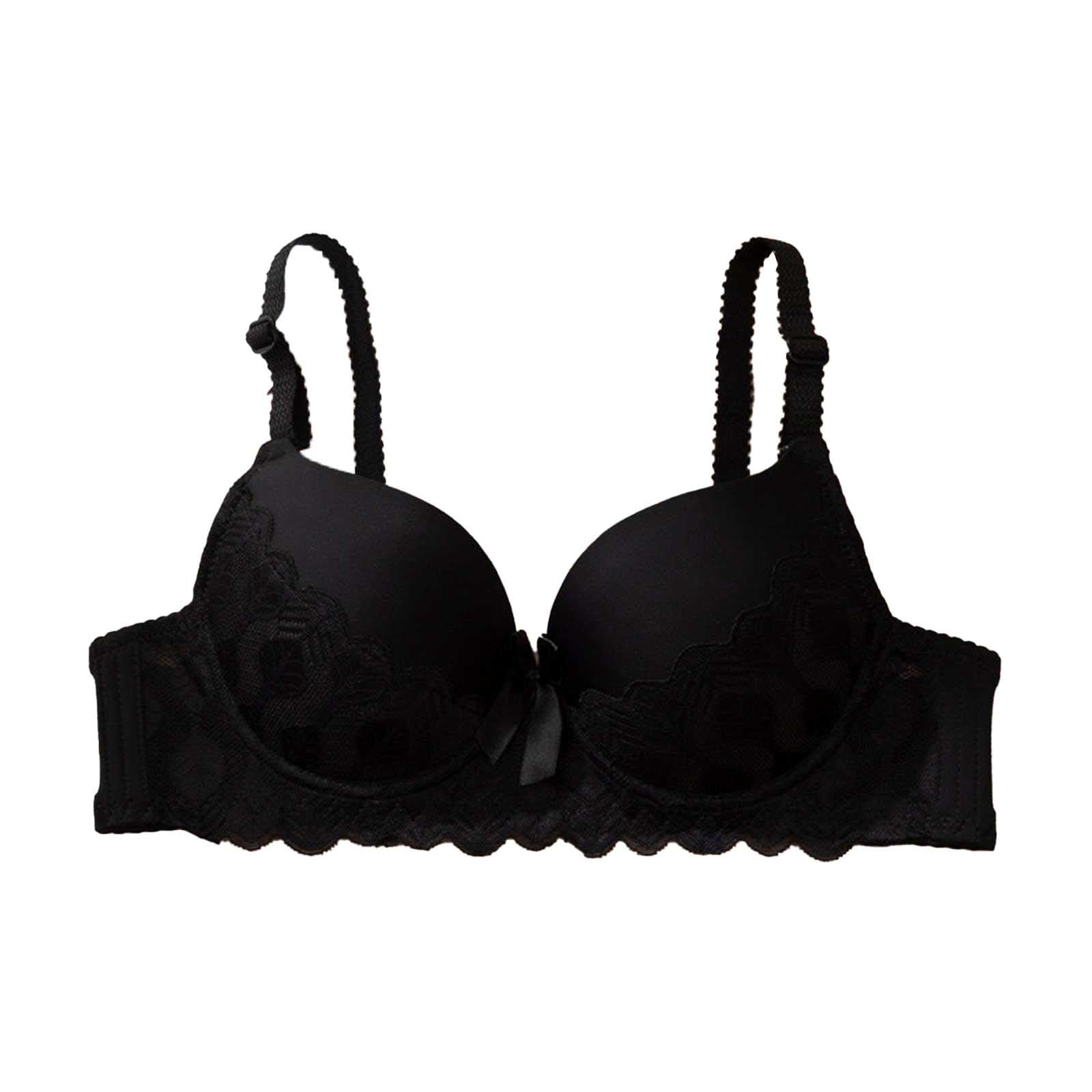 Betivan Women's Everyday Bra, Fashion Embroidery Underwire Bra, Thin ...