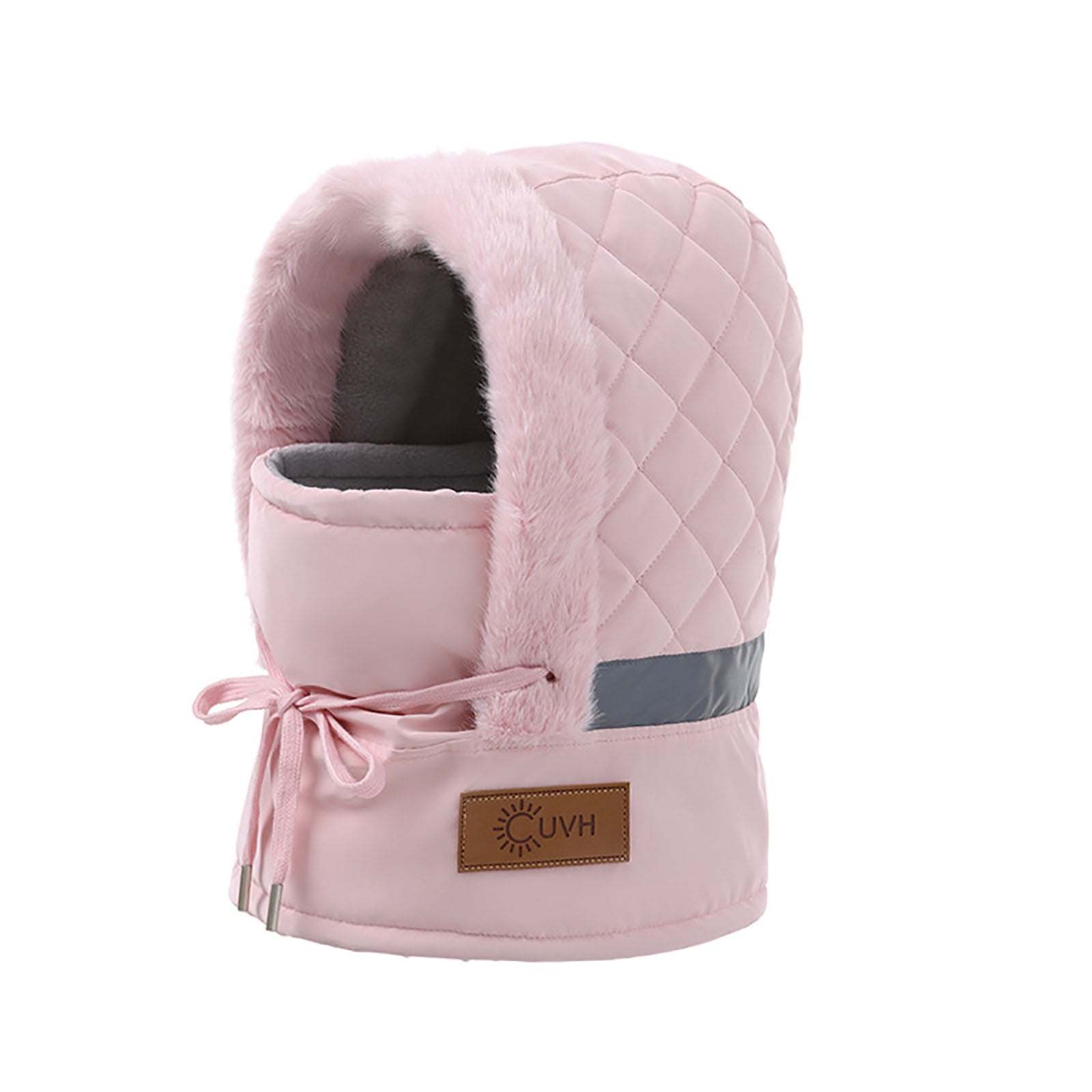 Betivan Women's Winter Warm Hooded Cap Scarf Face Mask, Outdoor Cycling ...