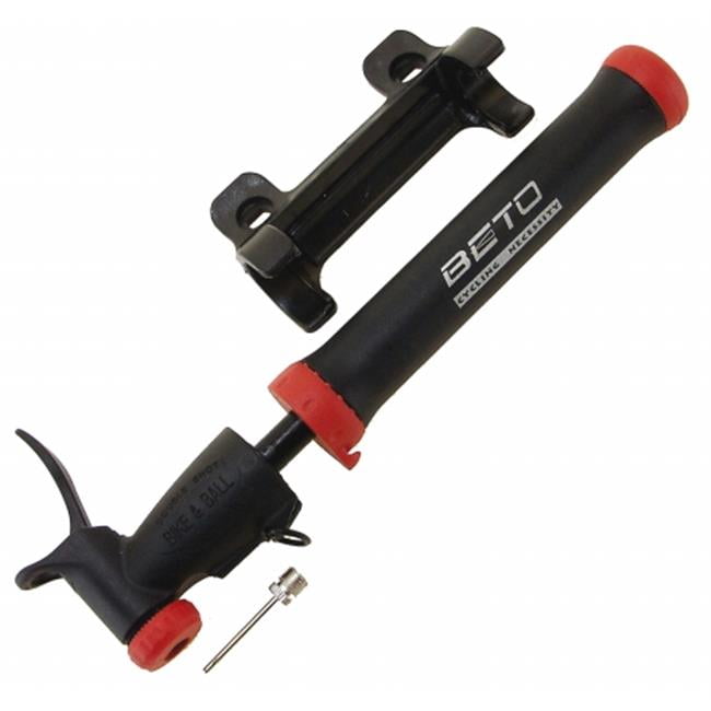 Beto Double Shot Reinforced Nylon Mini Pump, Black - Walmart.com