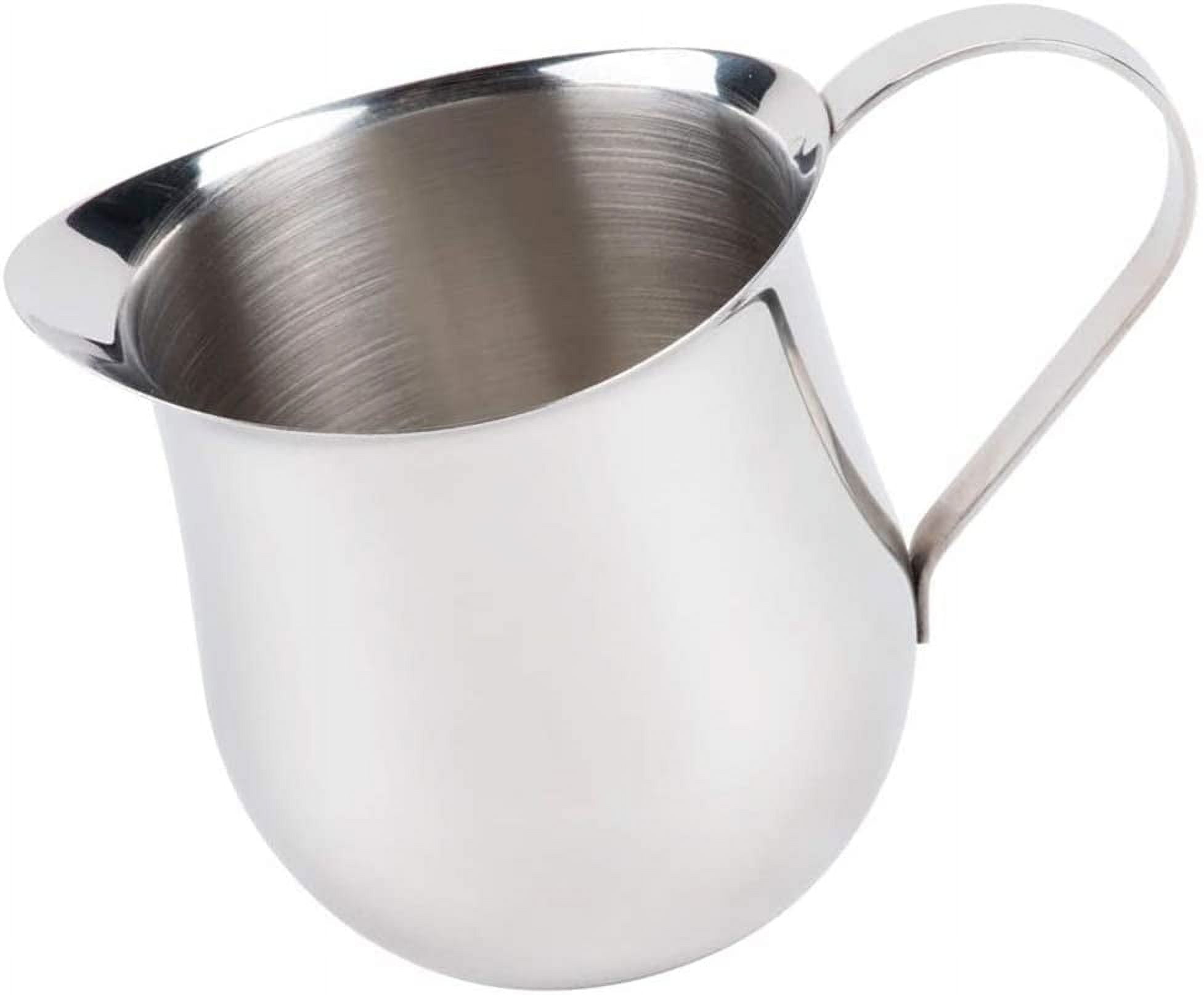 Betolla (12 Pack) 8 oz Stainless Steel Bell Creamer – Bell-Shaped Mini Pitchers for Serving ...