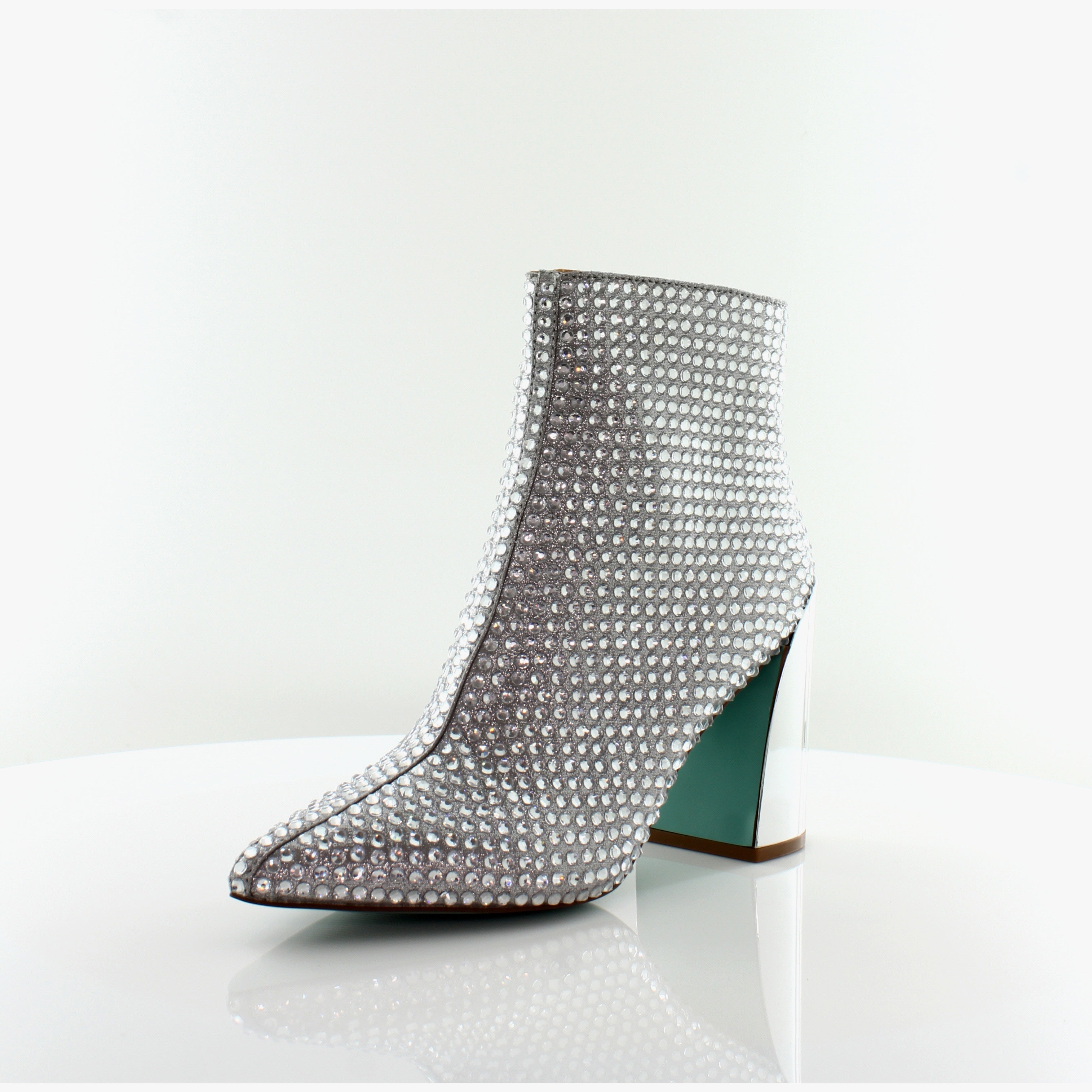 Betsey Johnson Colby Women's Boots Silver Size 6 M - Walmart.com