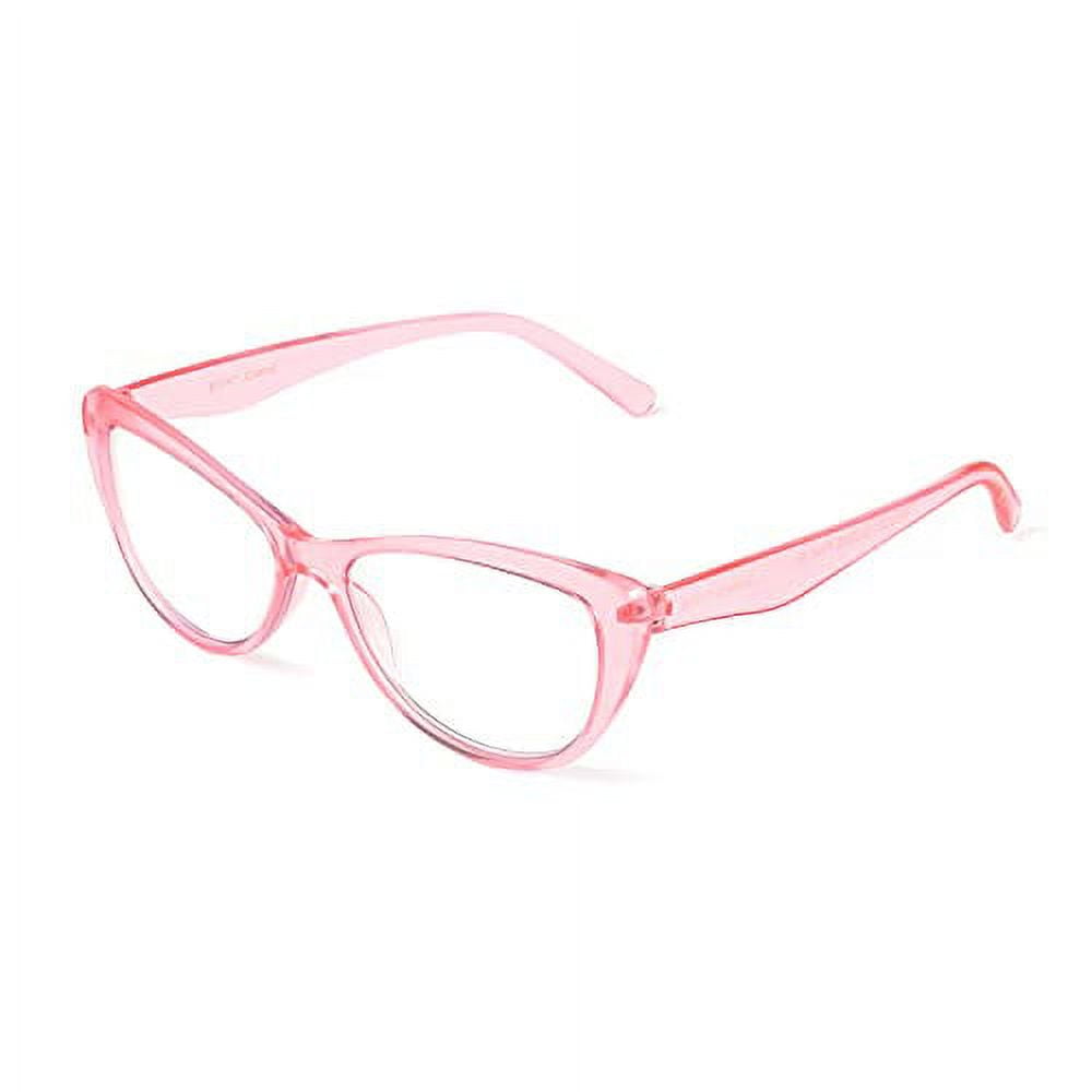 Betsey Johnson womens Yara Blue Light Glasses Reading Glasses, Crystal ...