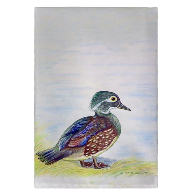 Betsy Drake F Wood Duck Script Guest Towel - 20 x 20 in. - Walmart.com