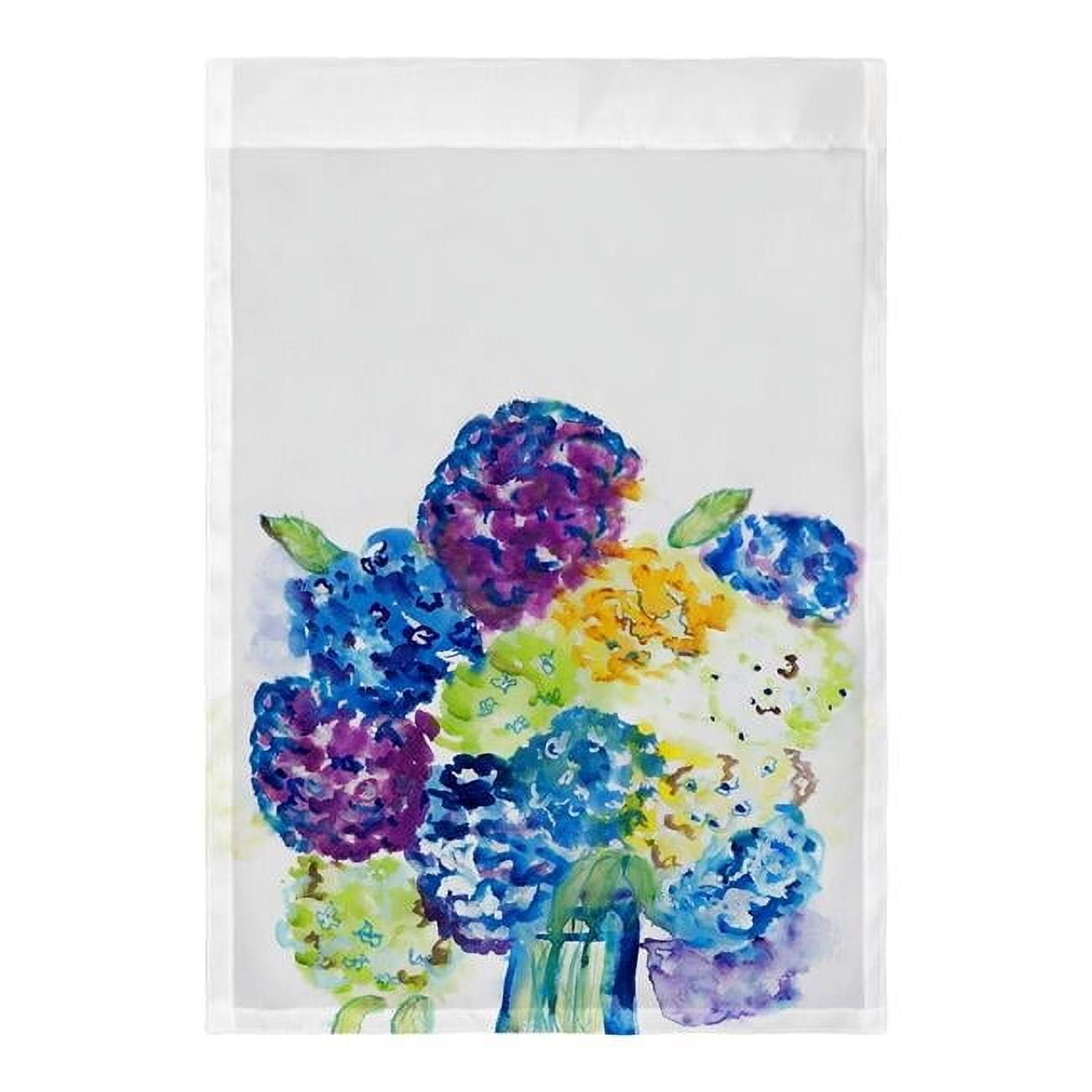 Betsy Drake FL022 Hydrangea Flag - 12.5 x 18 in. - Walmart Business ...