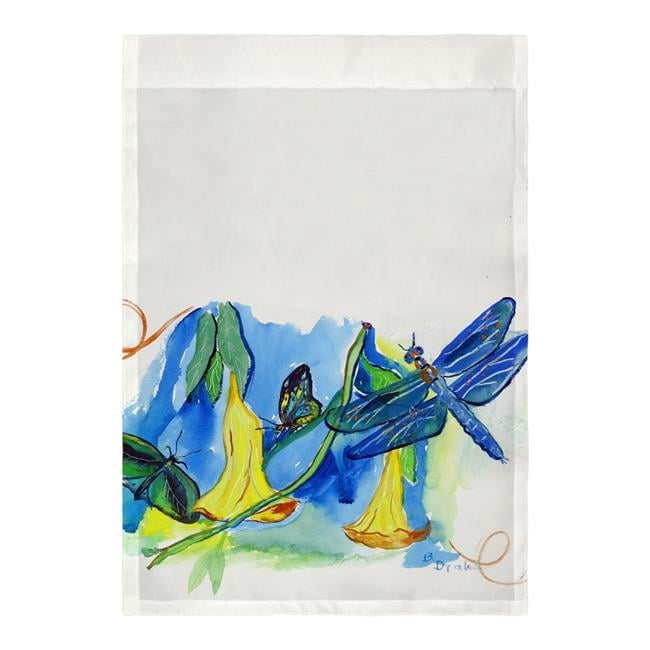 Betsy Drake FL813 Yellow Bells & Dfly Flag - 12.5 x 18 in. - Walmart ...
