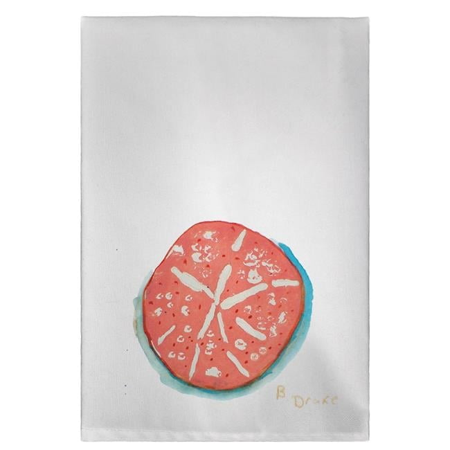 Betsy Drake GT092 Coral Sand Dollar Guest Towel - 20 x 20 in. - Walmart ...