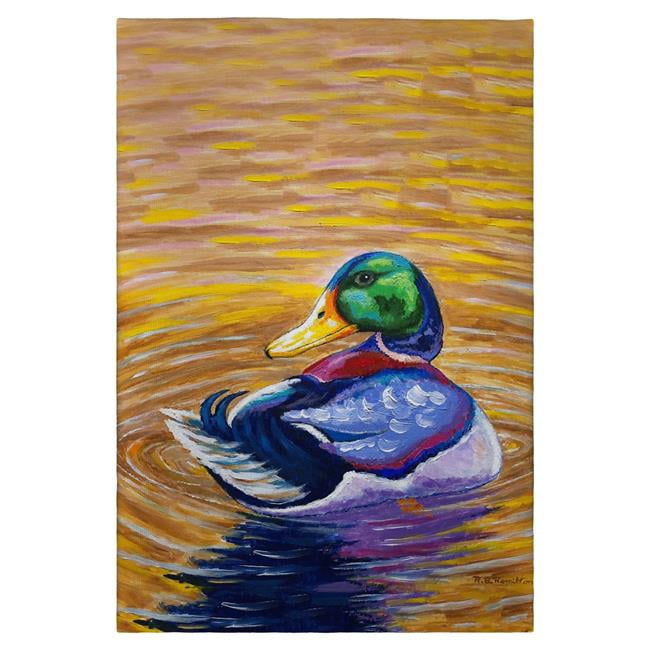 Betsy Drake GT1337 Duck Looking Guest Towel - Walmart.com