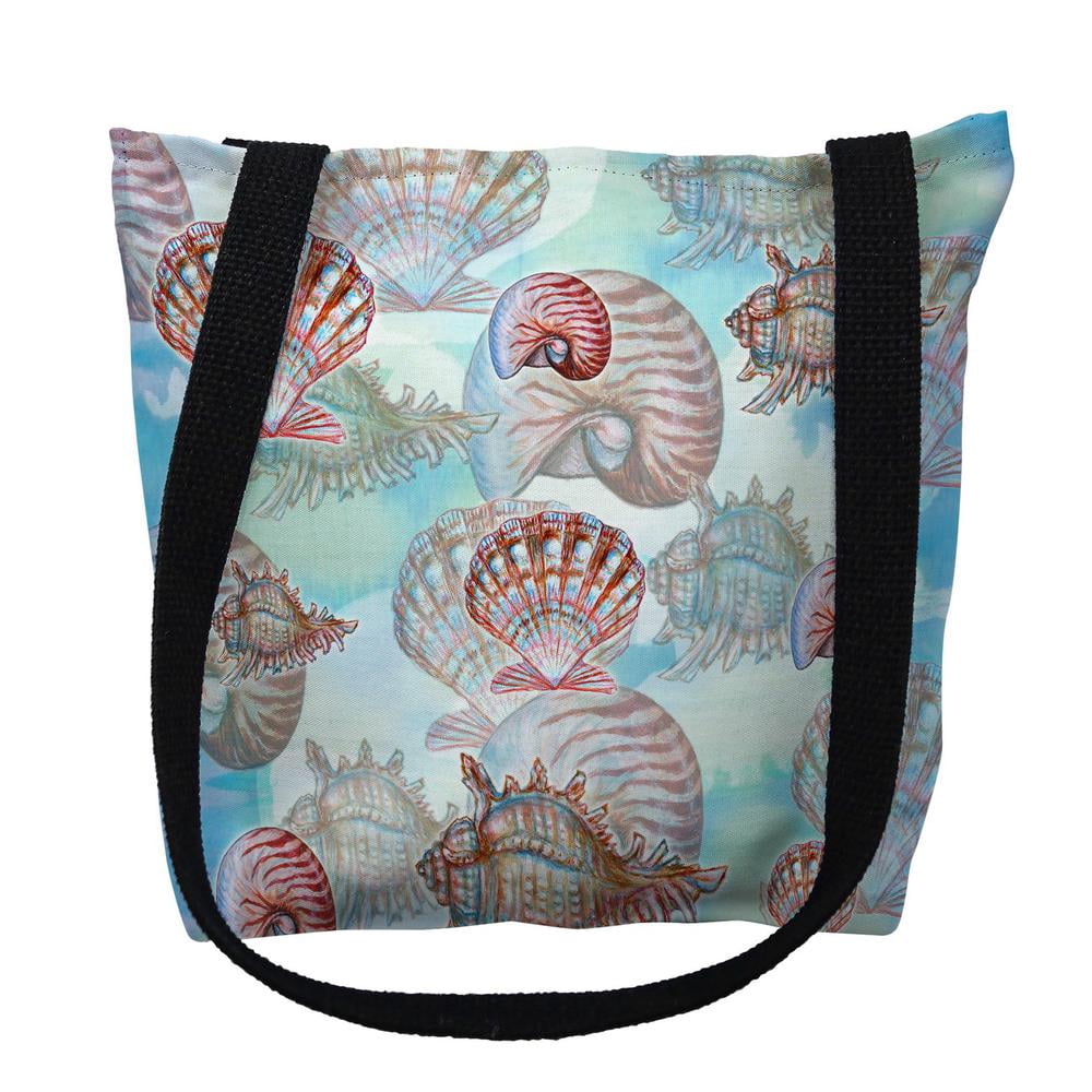 Betsy Drake Interiors Shells Large Tote Bag 18x18 - Walmart.com