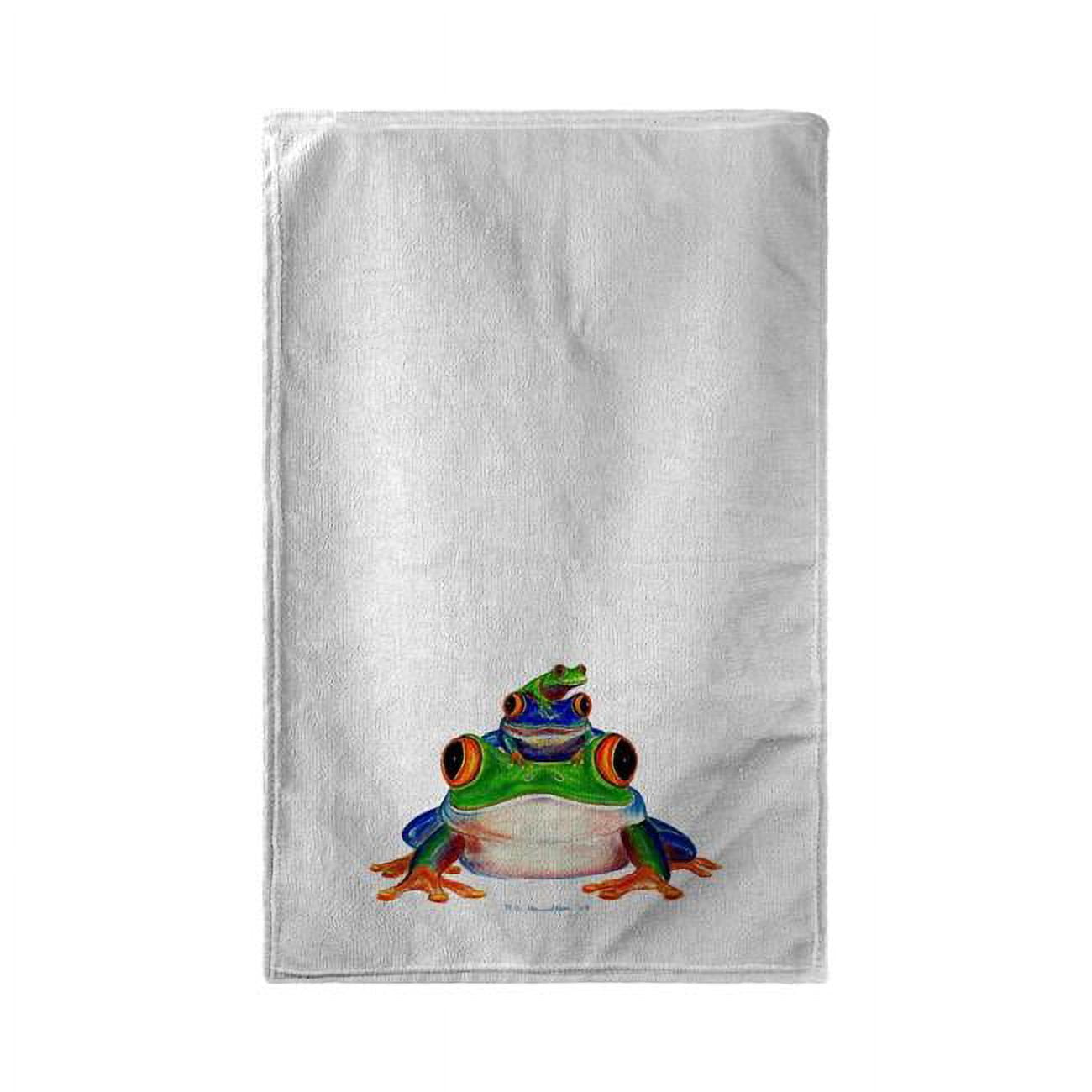 Betsy Drake KT456 Stacked Frogs Kitchen Towel - Walmart.com