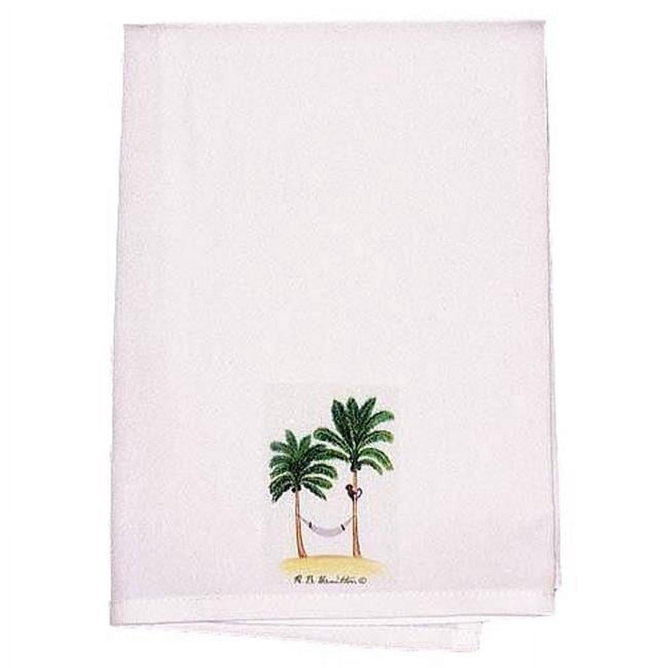 Betsy Drake Monkey & Palm Guest Towel Set of 2 - Walmart.com