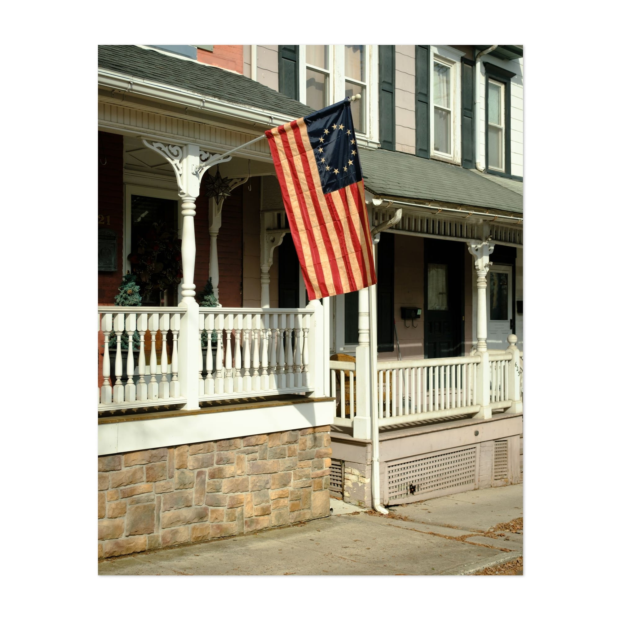 Betsy Ross Flag, Bethlehem - Bethlehem Pennsylvania Photography Vintage ...