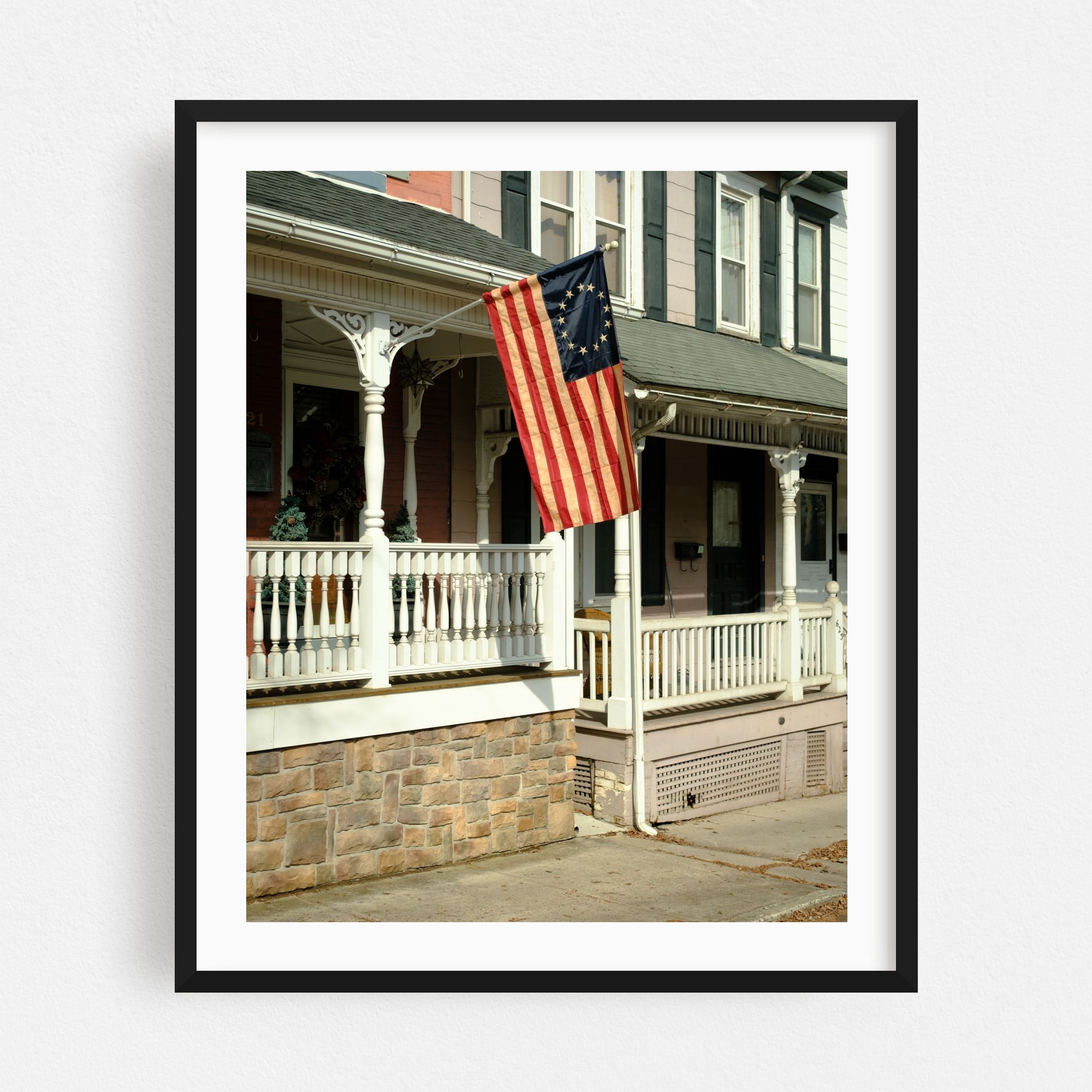 Betsy Ross Flag, Bethlehem - Bethlehem Pennsylvania Photography Vintage ...