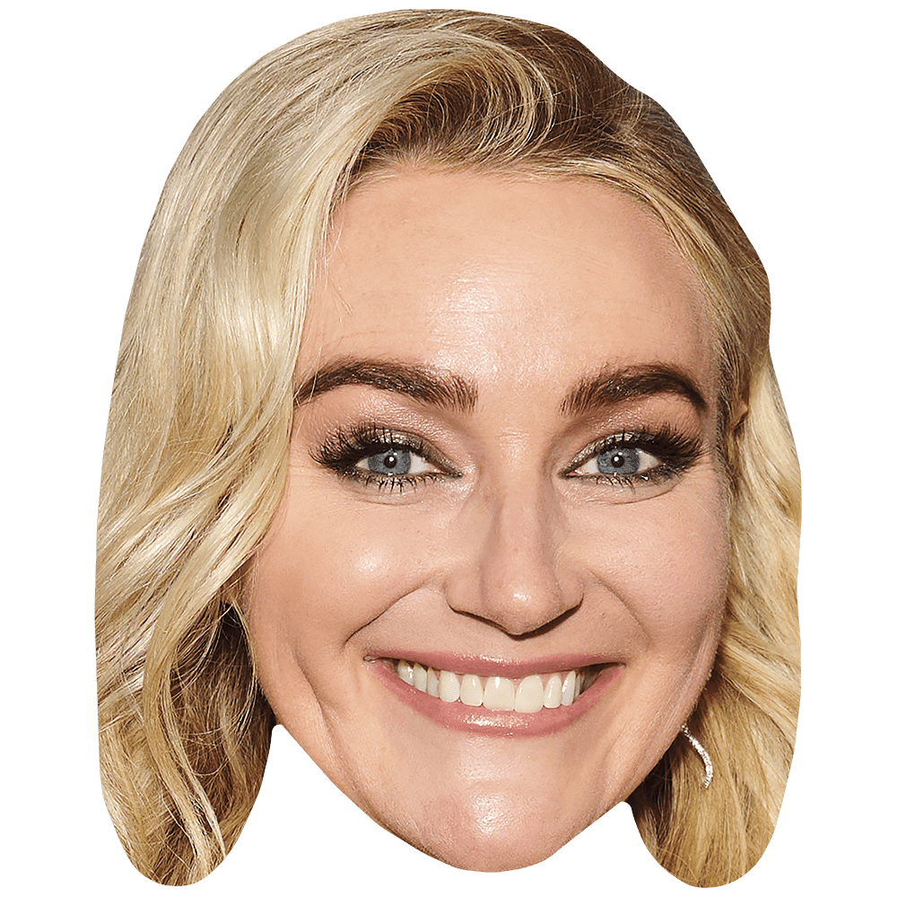 Betsy Wolfe (Smile) Celebrity Mask, Flat Card Face, Fancy Dress Mask ...