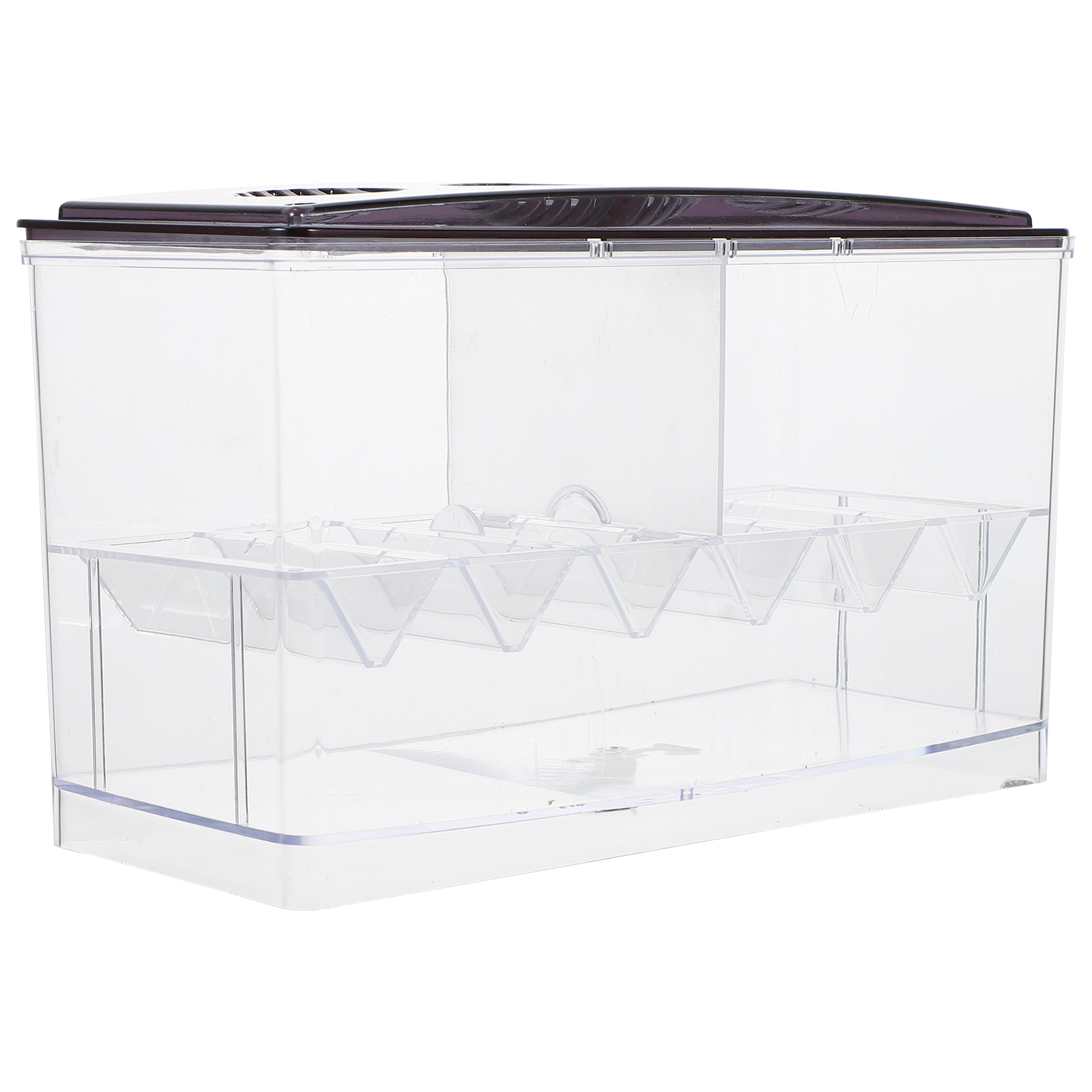 WASHWEPE Fish Tank Breeding Isolation Box Acrylic 1Pcs 9.04X5.89X3 ...