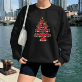 Betta Fish Christmas Tree Funny Holiday Lighting Sweatshirt, for Men ...