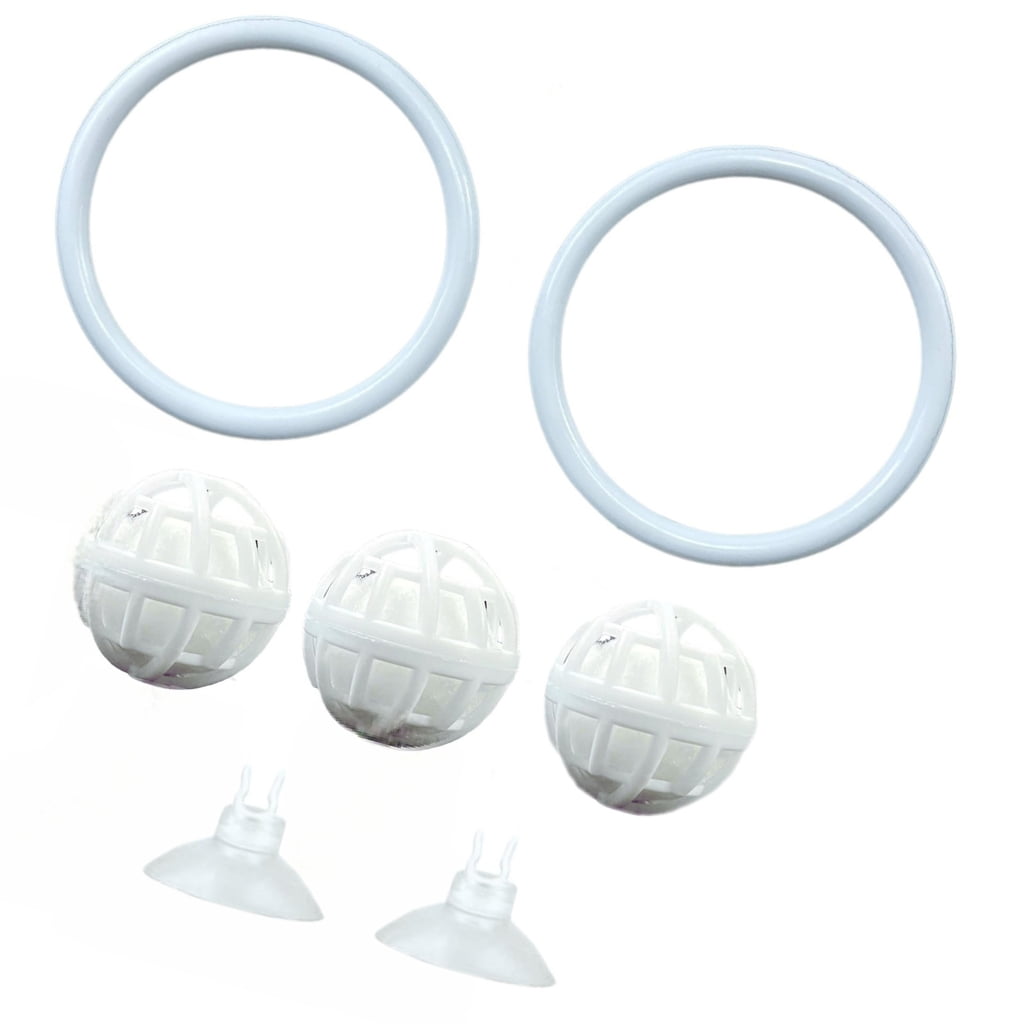 Betta Fish Exercise Rings And Filter Balls Set For Fish Tanks ...