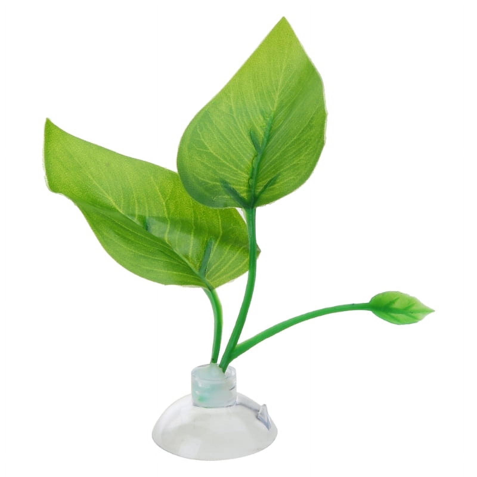 Betta Fish Hammock Plant Suction Cup Leaf Bed Realistic Leaf Pad ...