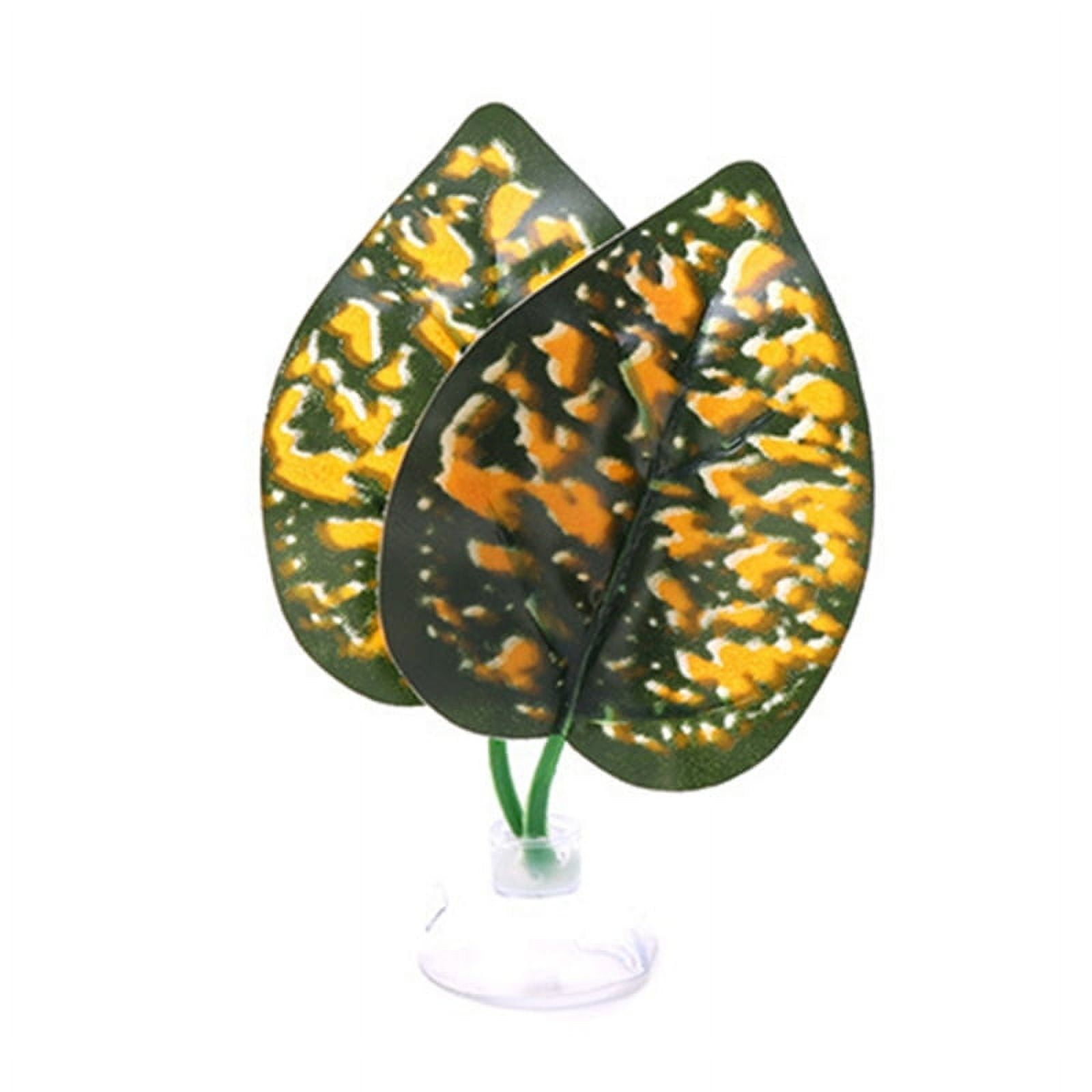 Betta Fish Hammock Plant Suction Cup Leaf Bed Realistic Leaf Pad ...