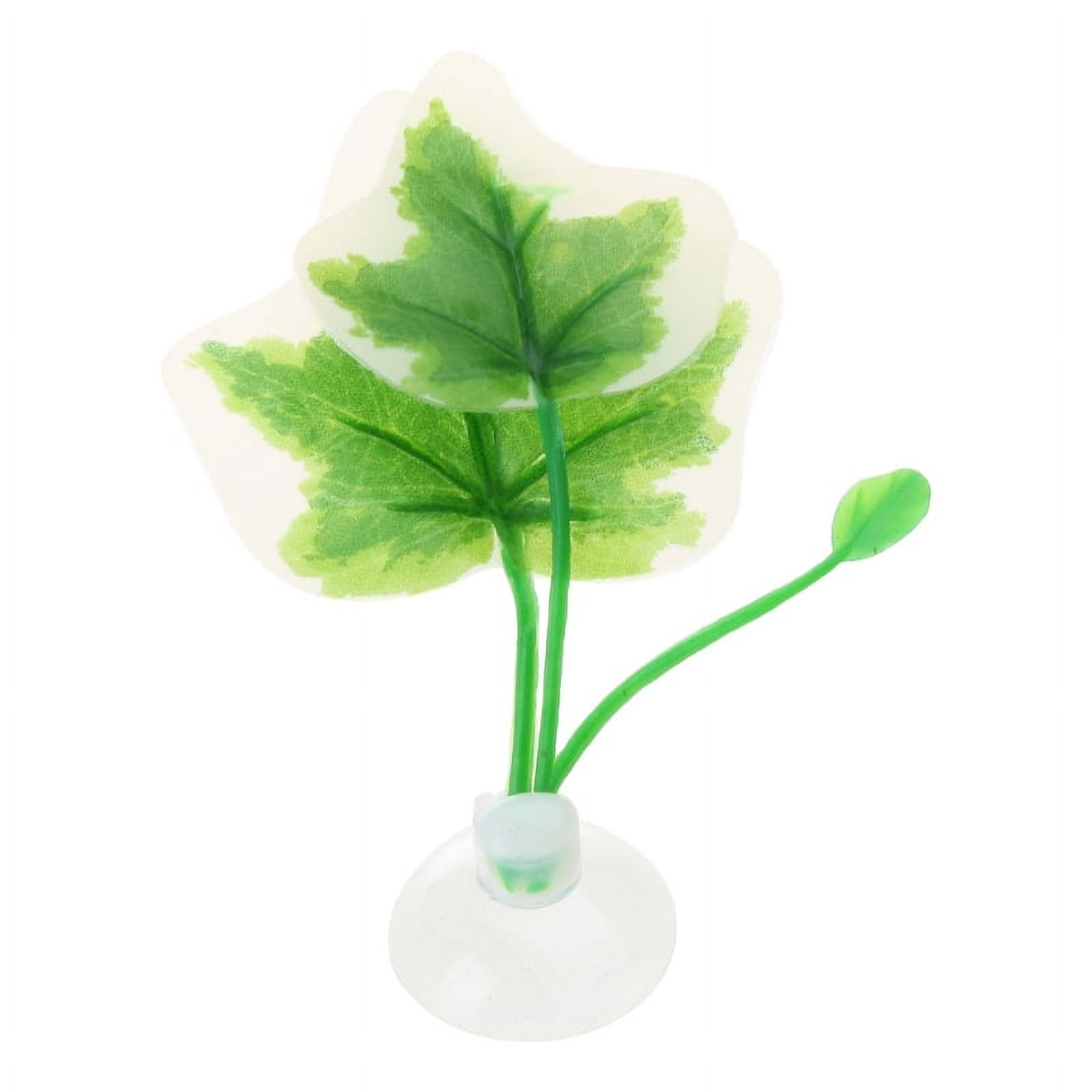 Betta Fish Hammock Plant Suction Cup Leaf Bed Realistic Leaf Pad ...