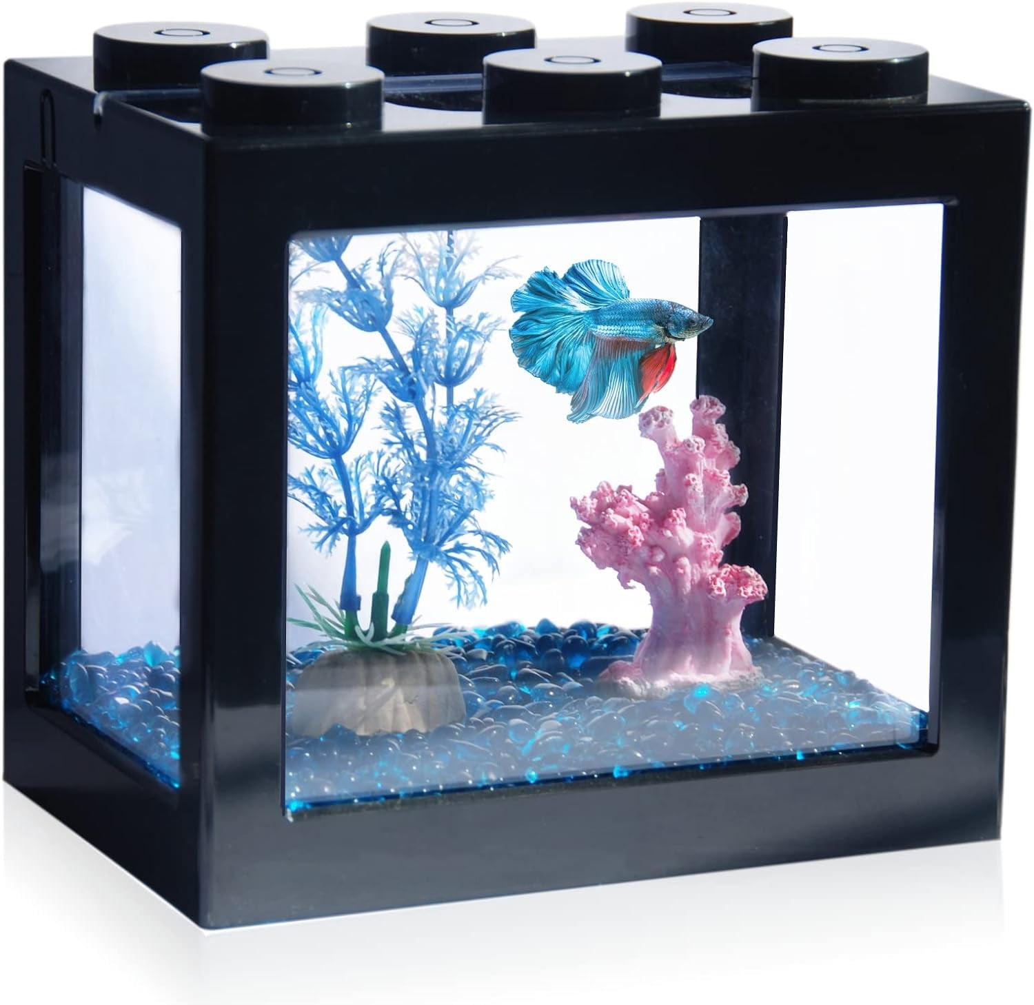 Betta Fish Tanks, Aquarium Tanks, Stackable Mini Fish Tank Aquarium ...