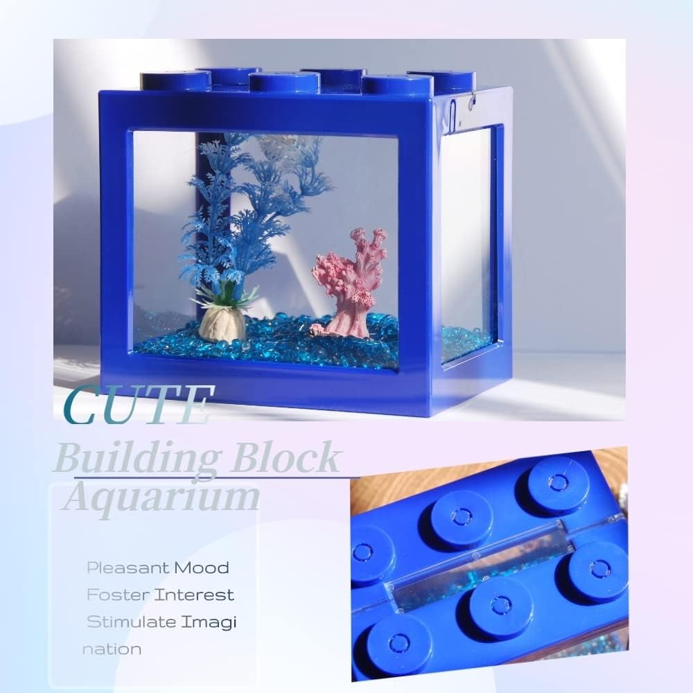 Betta Fish Tanks, Aquarium Tanks, Stackable Mini Fish Tank Aquarium ...