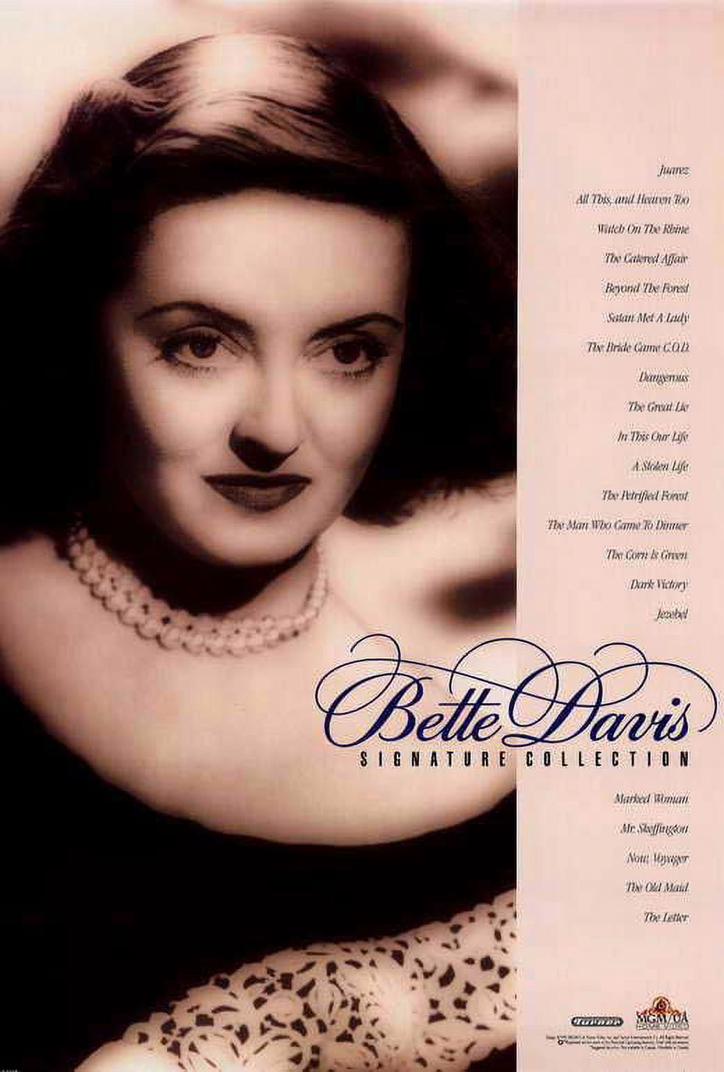 Bette Davis - movie POSTER (Style A) (27" x 40") (1935) - Walmart.com