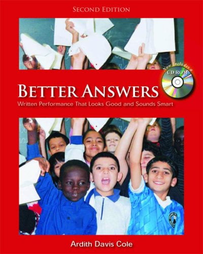 Pre-Owned Better Answers: Written Performance That Looks Good and ...