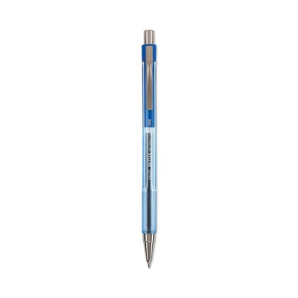 Better Ballpoint Pen, Retractable, Fine 0.7 Mm, Blue Ink, Translucent ...