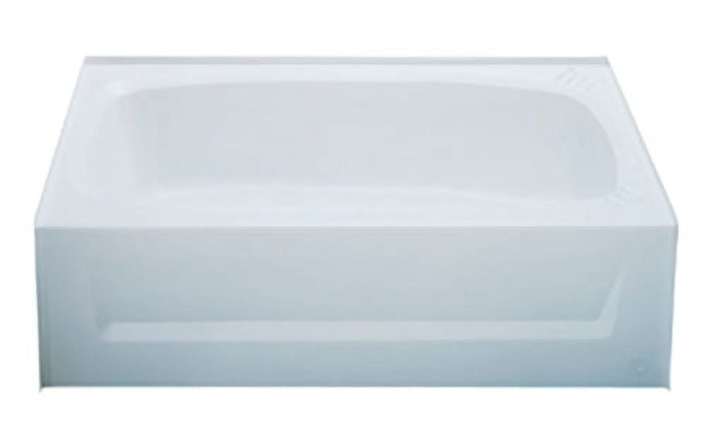 Better Bath 209716 White RH 27" x 54" with Apron Tub - Walmart.com