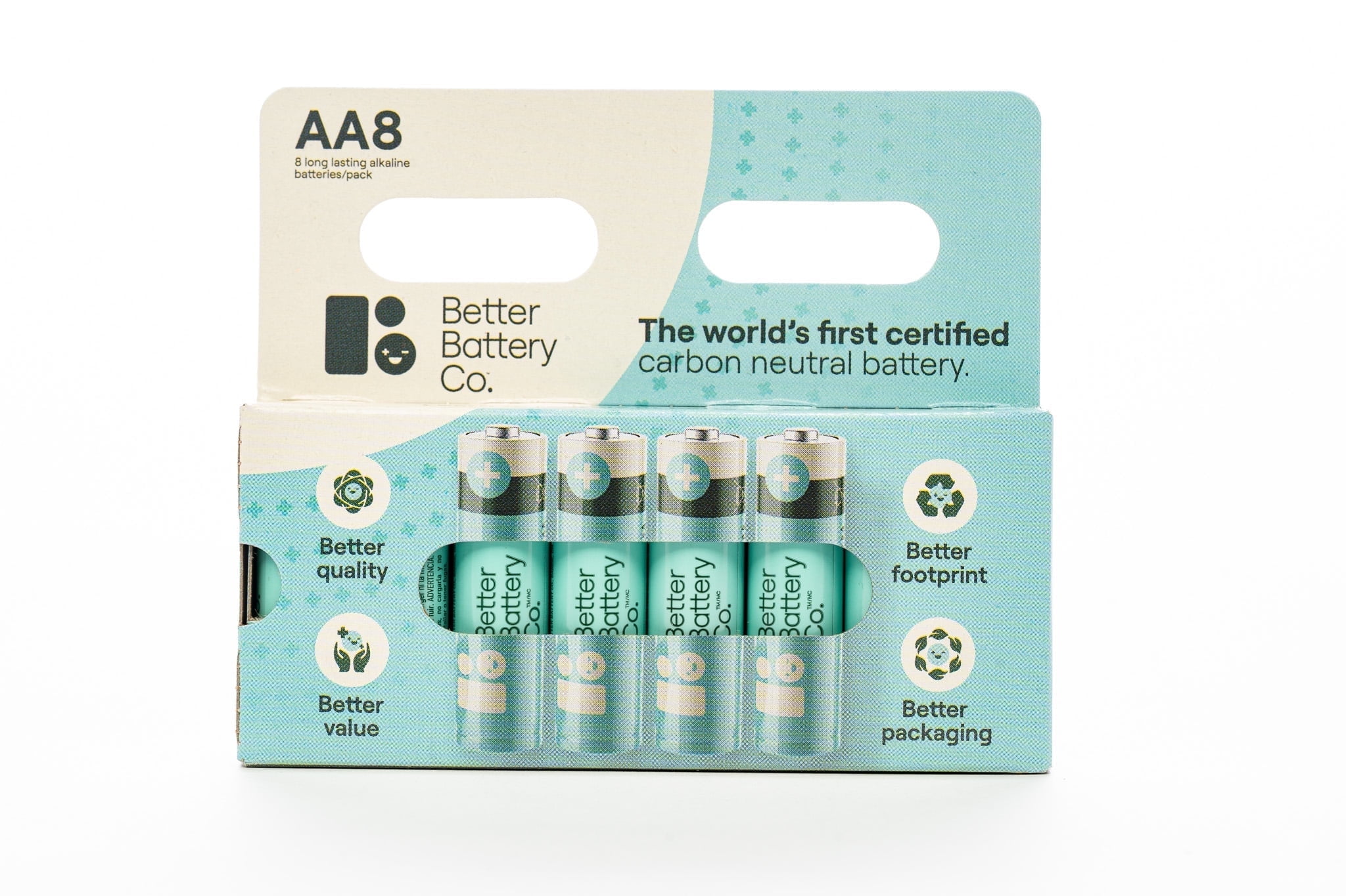 Better Battery Co. AA8 Small Pack - Walmart.com
