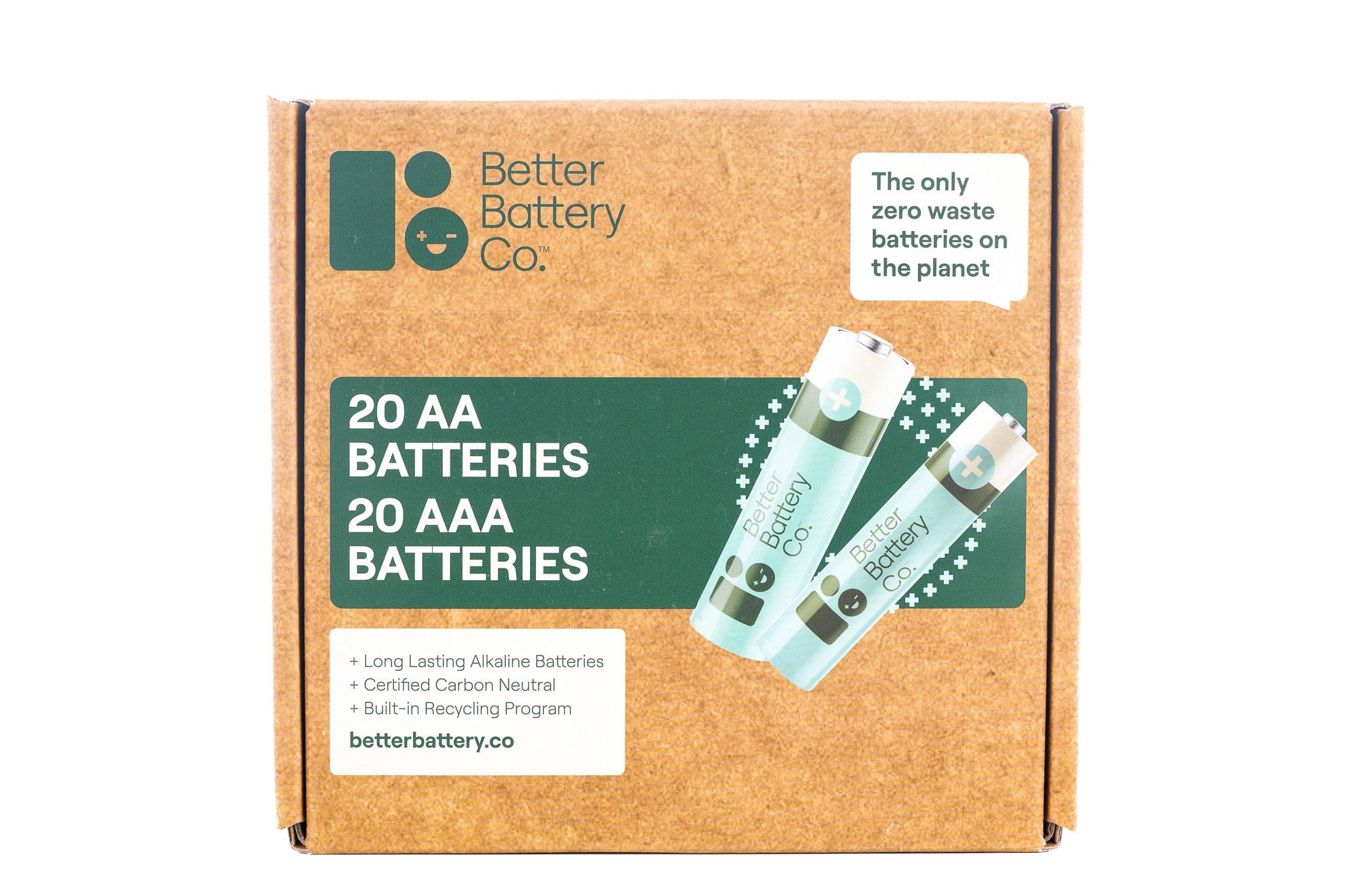 BETTER BATTERY AA & AAA Battery MultiPack – High-Performance Carbon ...
