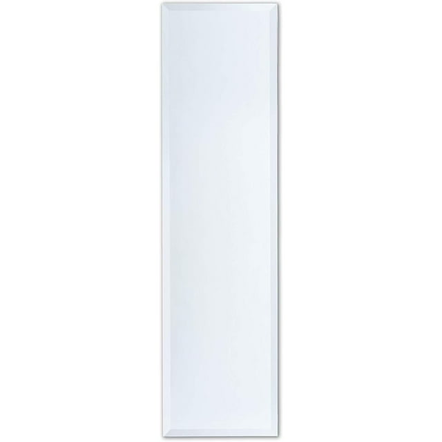 Better Bevel 12" x 48" Frameless Full-Length Rectangle Mirror | 1 ...