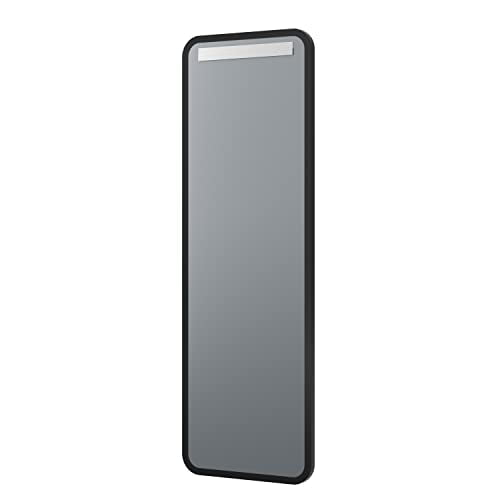 Better Bevel 22" x 66" Rounded Corner Rectangle Mirror | Wall Mirror or ...
