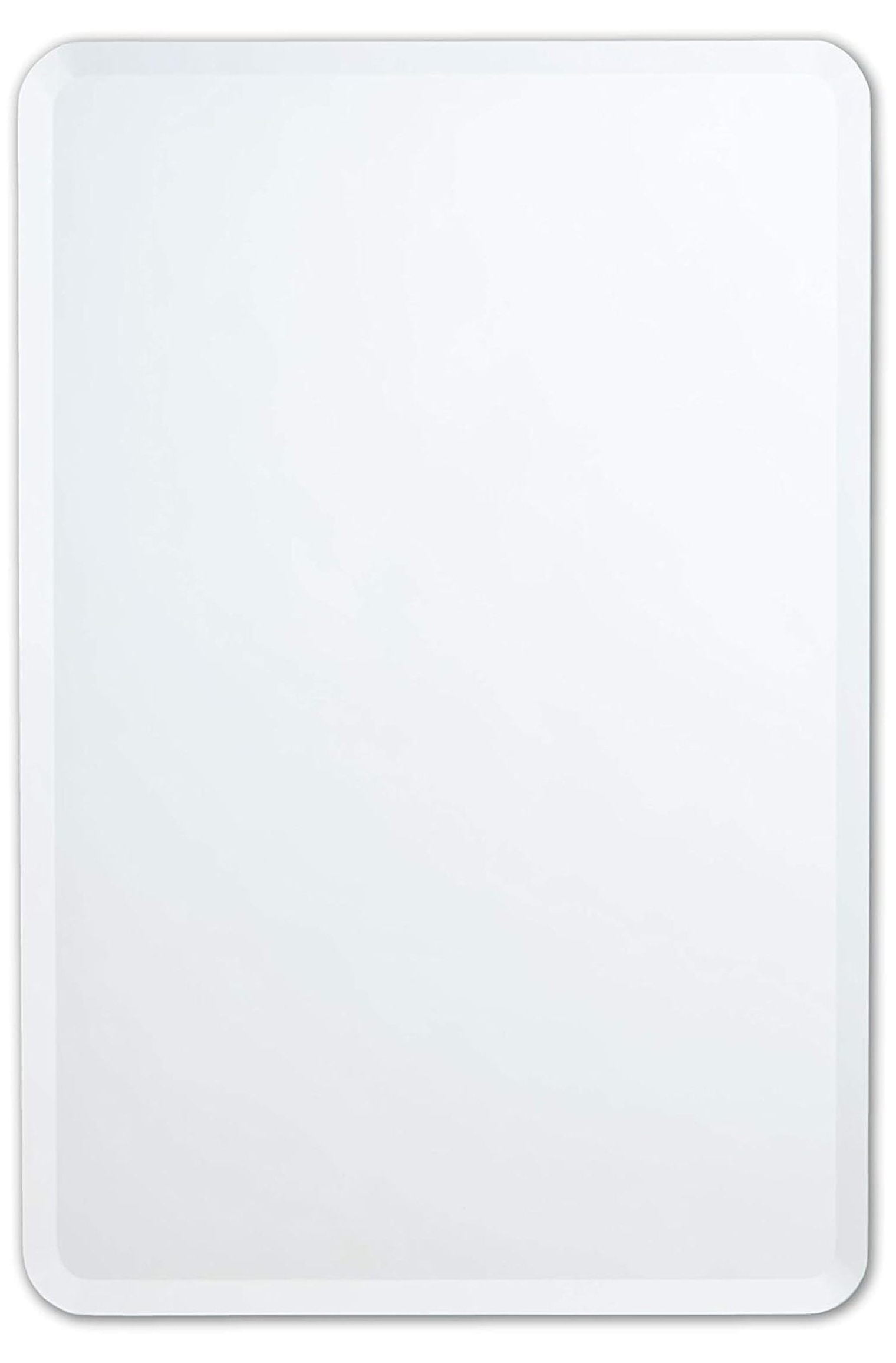 Better Bevel 24" x 36" Frameless Rounded Corner Rectangle Mirror | 1 ...