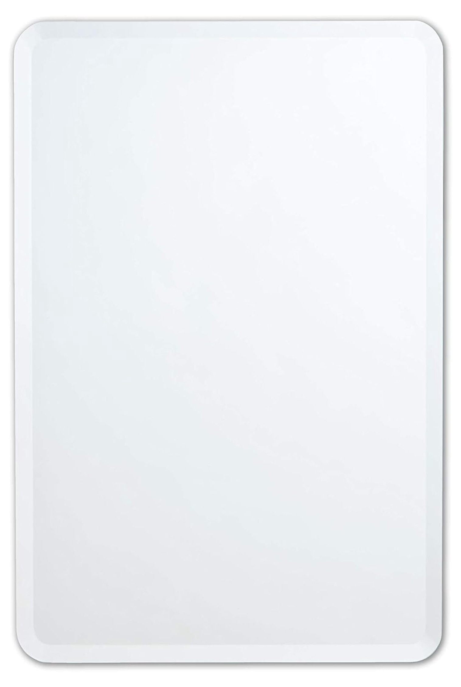Better Bevel 24" x 36" Frameless Rounded Corner Rectangle Mirror | 1 ...