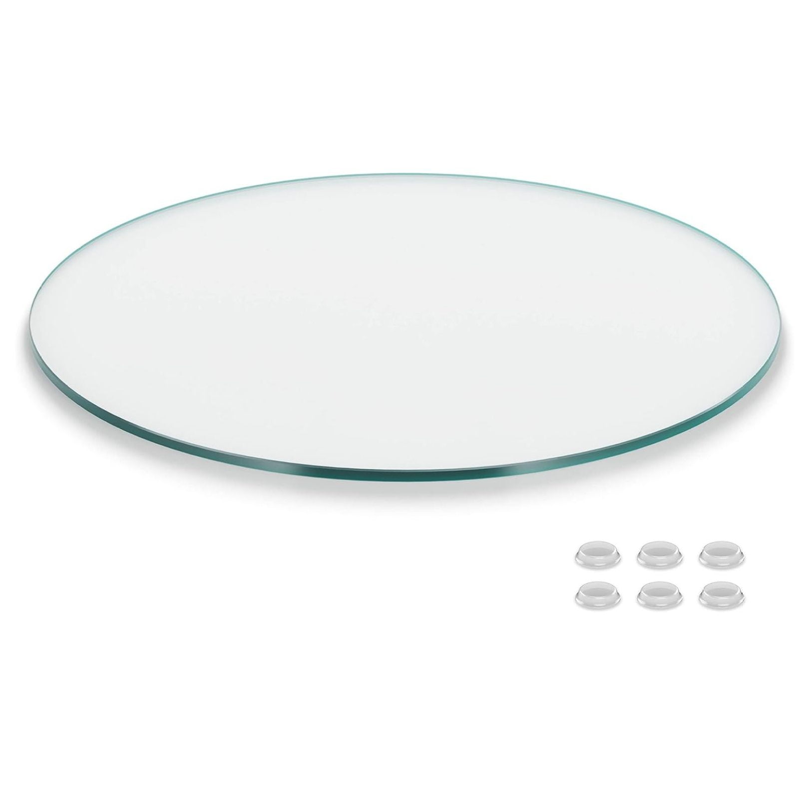 Better Bevel 28" Inch Round Glass Table Top | Tempered Glass Protector ...