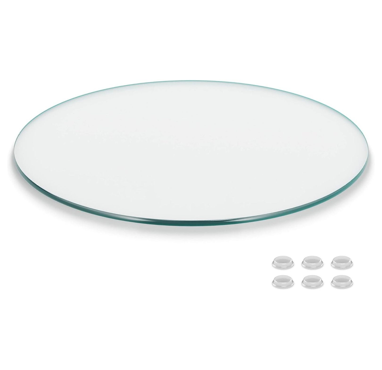 Better Bevel 30" Inch Round Glass Table Top | Tempered Glass Protector ...
