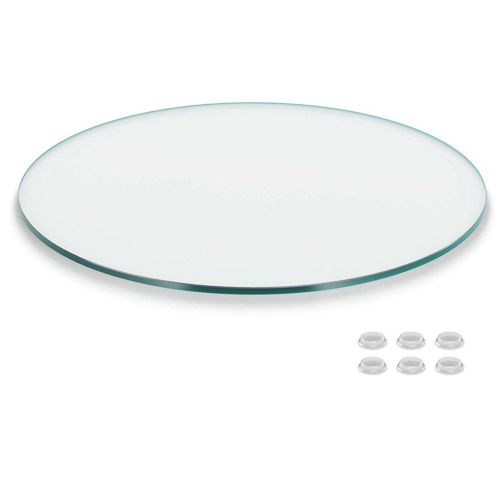 Better Bevel 30" Inch Round Glass Table Top | Tempered Glass Protector ...