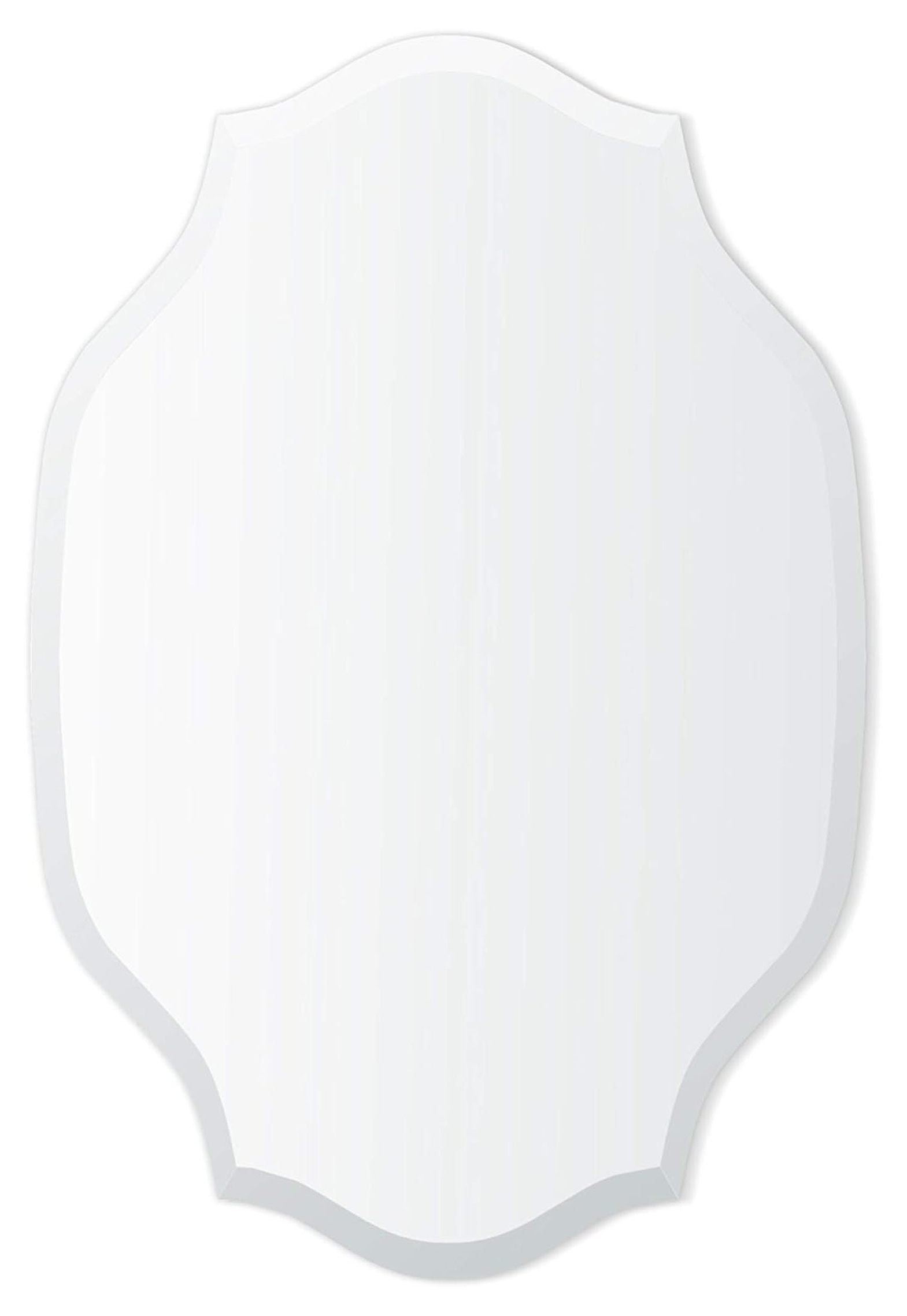 Better Bevel Frameless Oval Mirror | 24" x 36" Bathroom Wall Mirror w ...