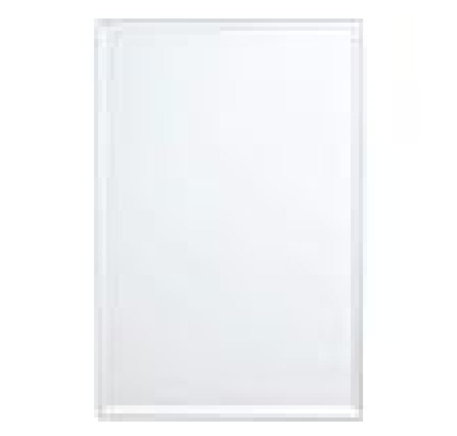 Better Bevel Frameless Rectangle Mirror, 20" x 28" Bathroom Wall Mirror ...