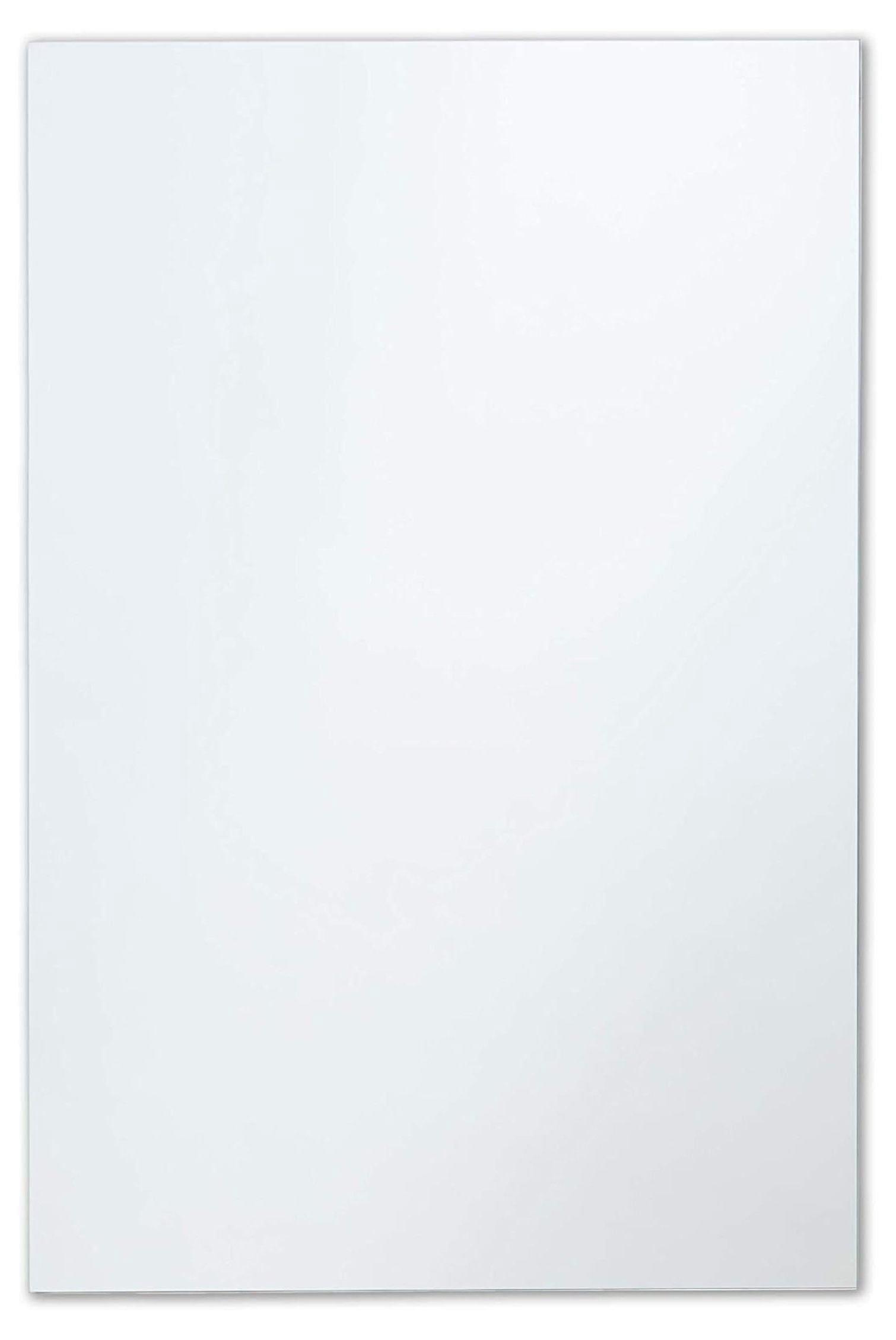 Better Bevel Frameless Rectangle Mirror, 24" x 30" Bathroom Wall Mirror ...