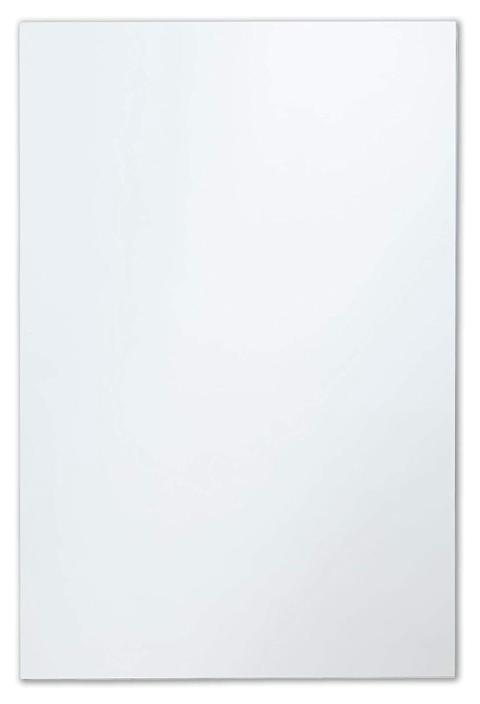 Better Bevel Frameless Rectangle Mirror, 24" x 36" Bathroom Wall Mirror ...