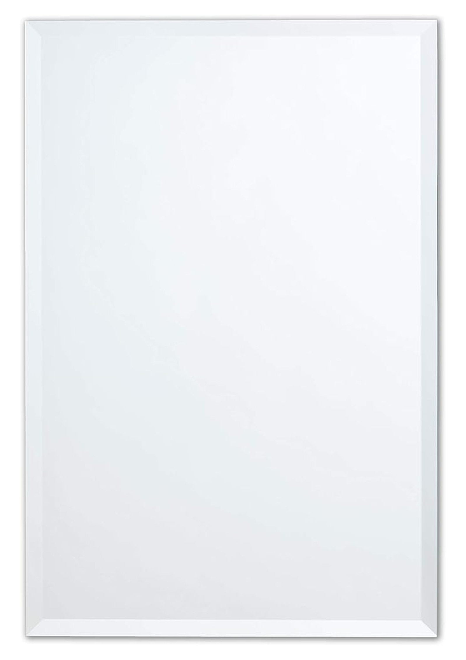 Better Bevel Frameless Rectangle Mirror | 30" x 36" Bathroom Wall ...